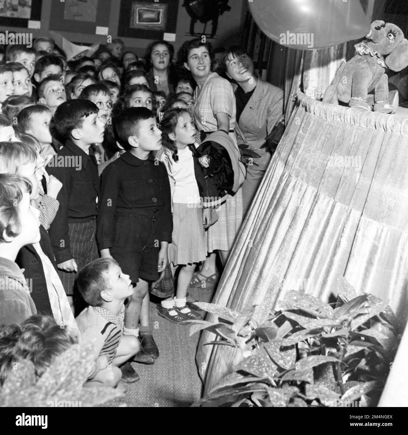 Children Art Contest. Photographs of Marshall Plan Programs, Exhibits ...