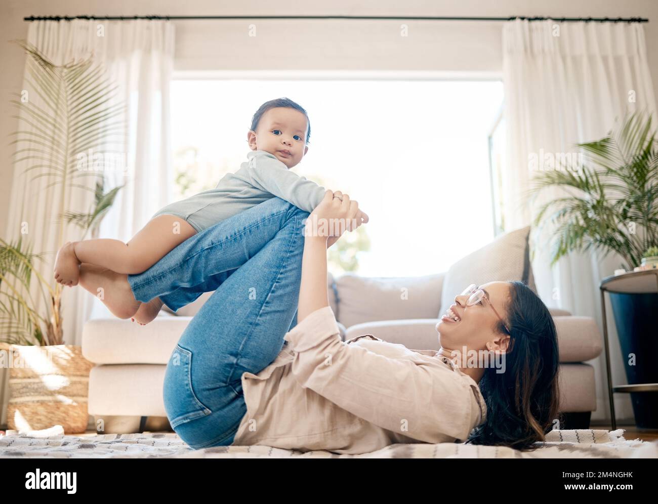 Kids teach you to embrace your inner child. a young mother bonding with ...
