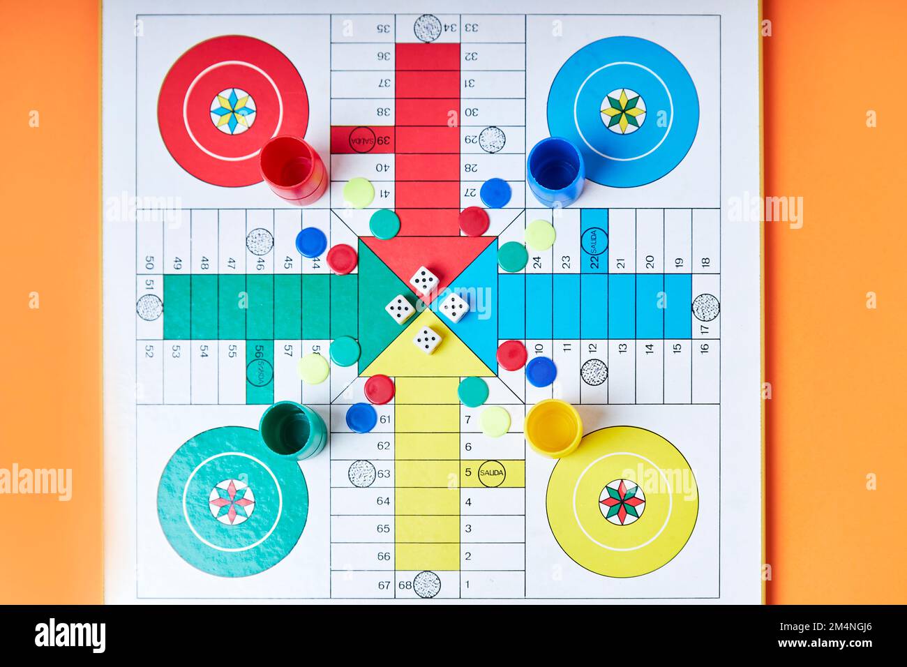 Parchis table hi-res stock photography and images - Alamy