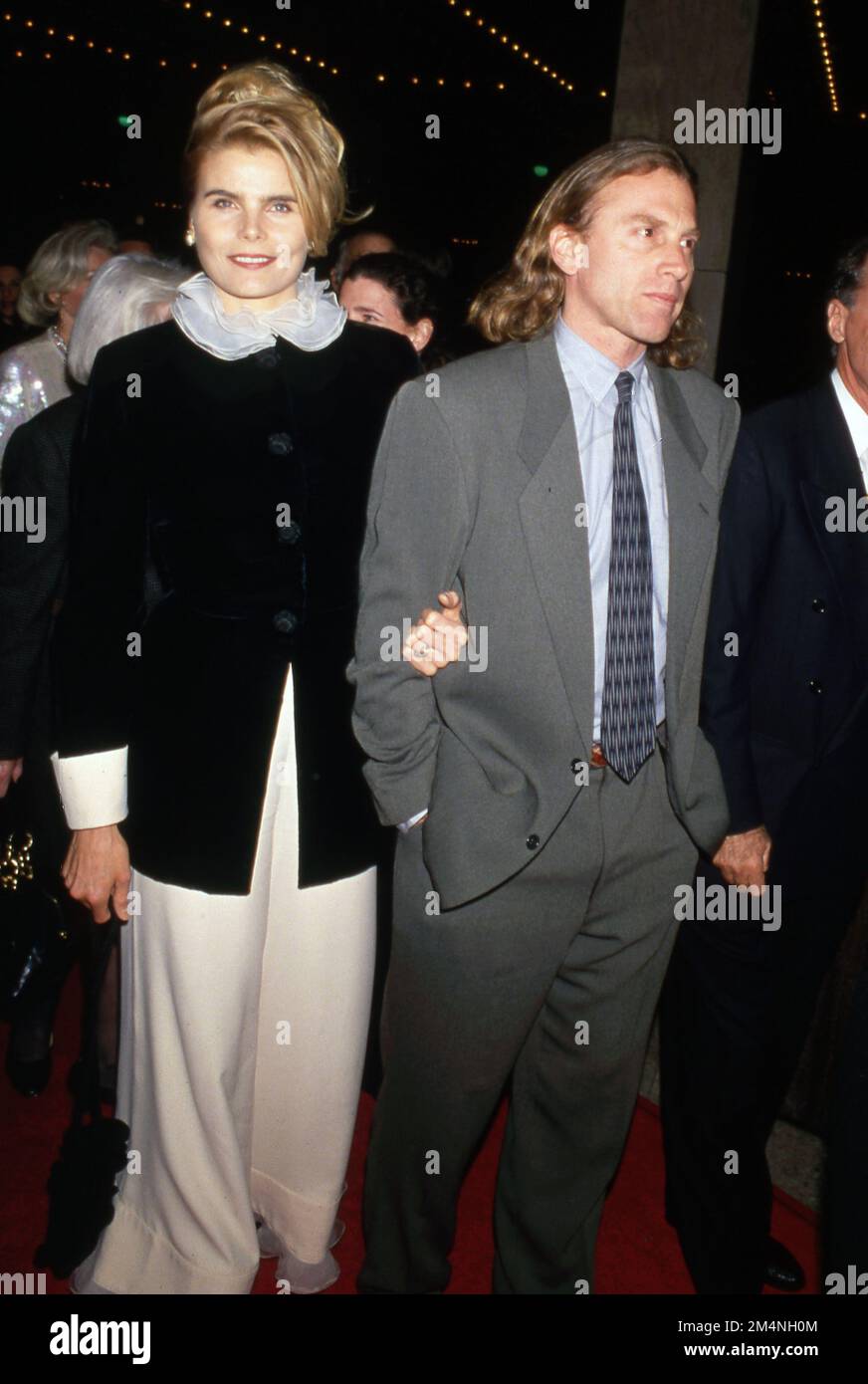 Mariel Hemingway and Stephen Crisman at the Sunset Boulevard Premiere ...