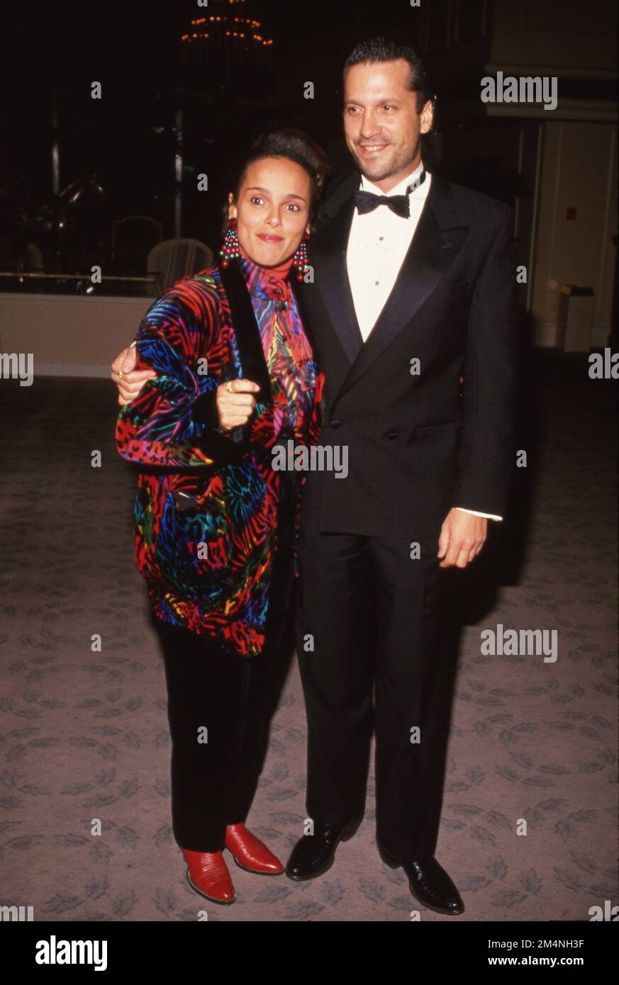 Shari Belafonte and Sam Behrens Circa 1980's Credit: Ralph Dominguez ...