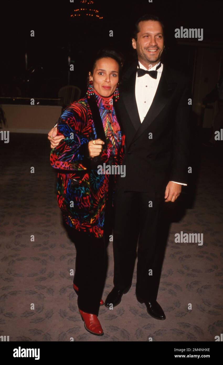 Shari Belafonte and Sam Behrens Circa 1980's Credit: Ralph Dominguez ...