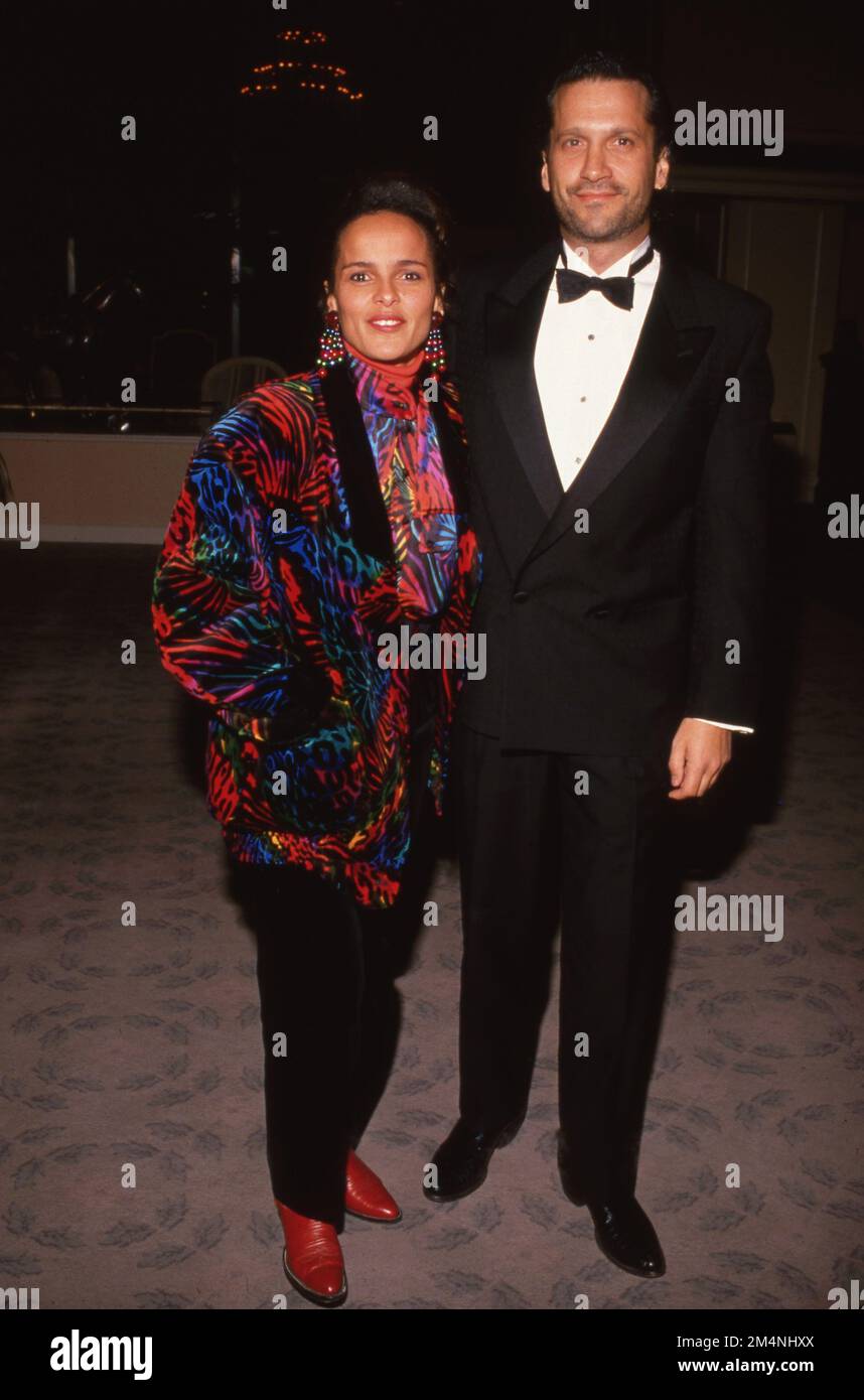 Shari Belafonte and Sam Behrens Circa 1980's Credit: Ralph Dominguez ...