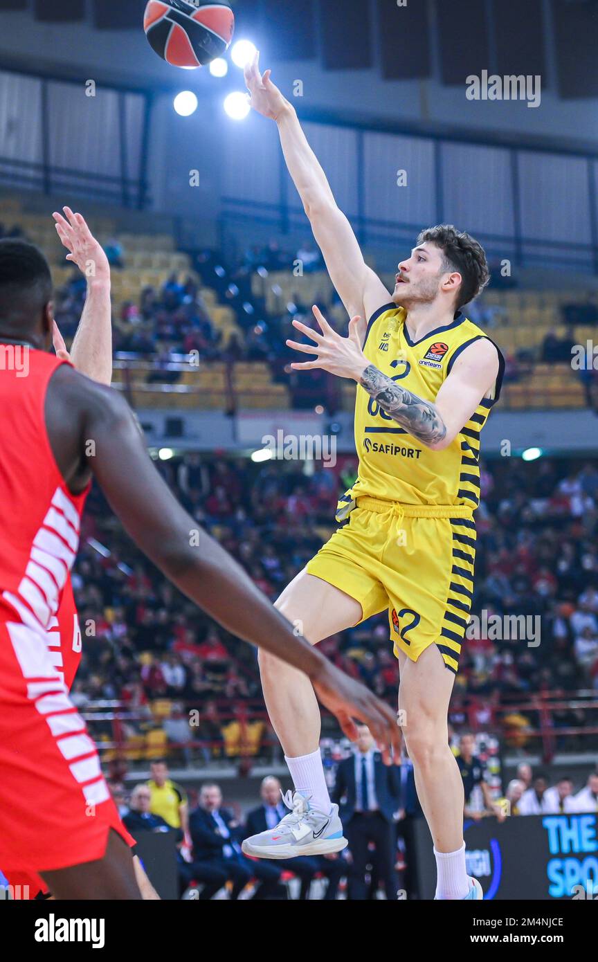 #2 SEHMUS HAZER of Fenerbahce during the Turkish Airlines Euroleague ...