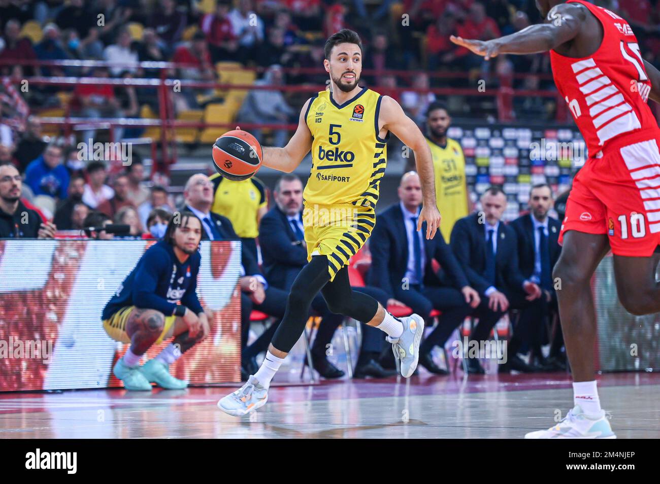 #5 ISMET AKPINAR of Fenerbahce during the Turkish Airlines Euroleague ...