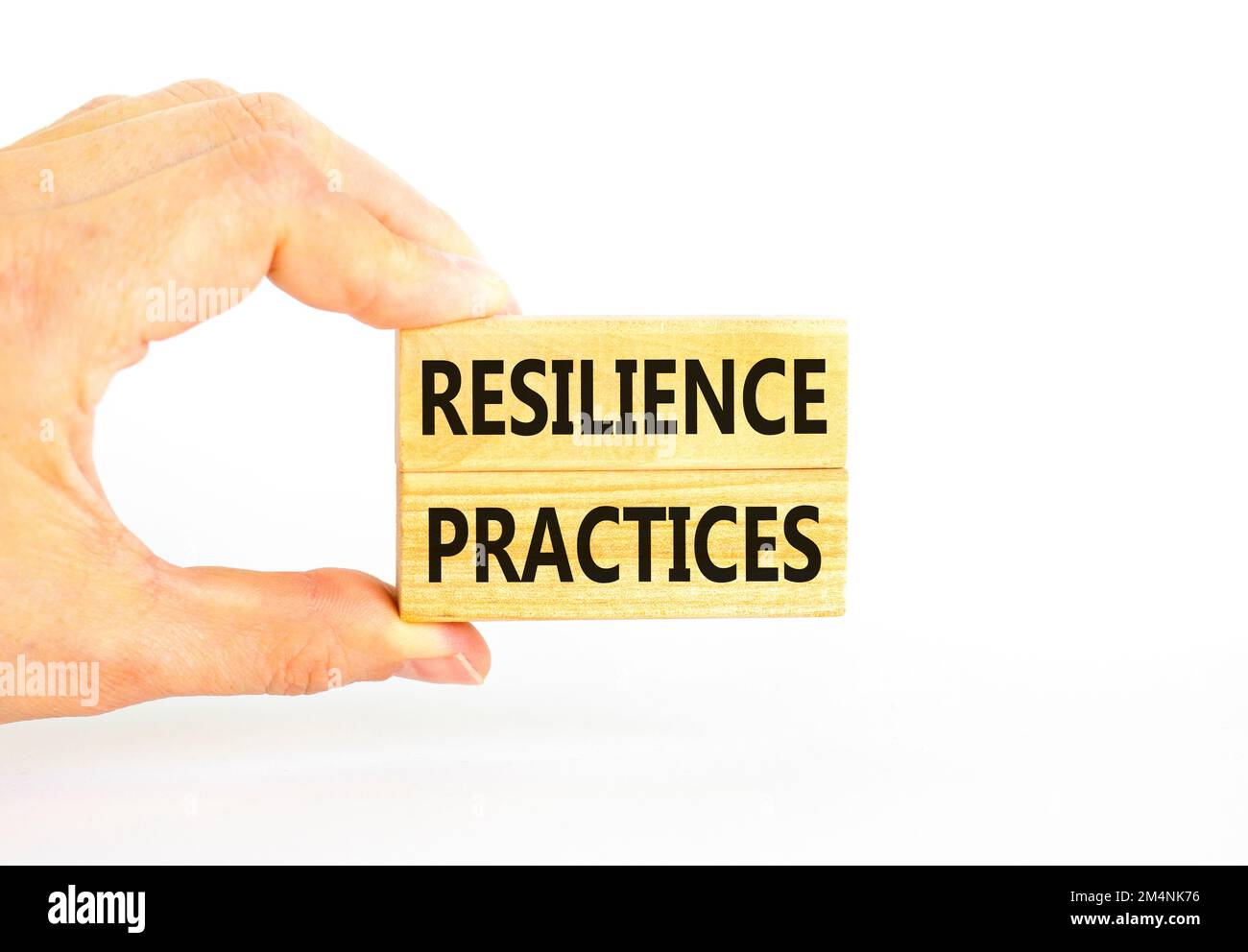 Resilience practices symbol. Concept word Resilience practices typed ...