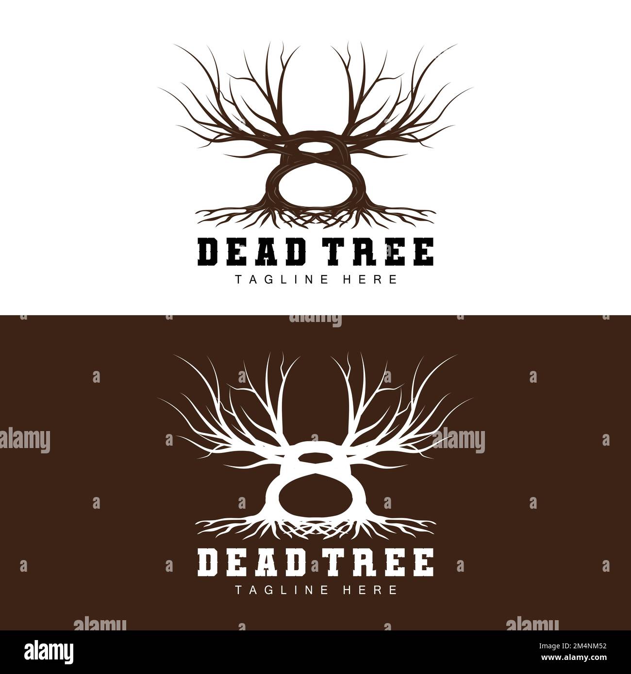 Plant roots dead Stock Vector Images - Alamy