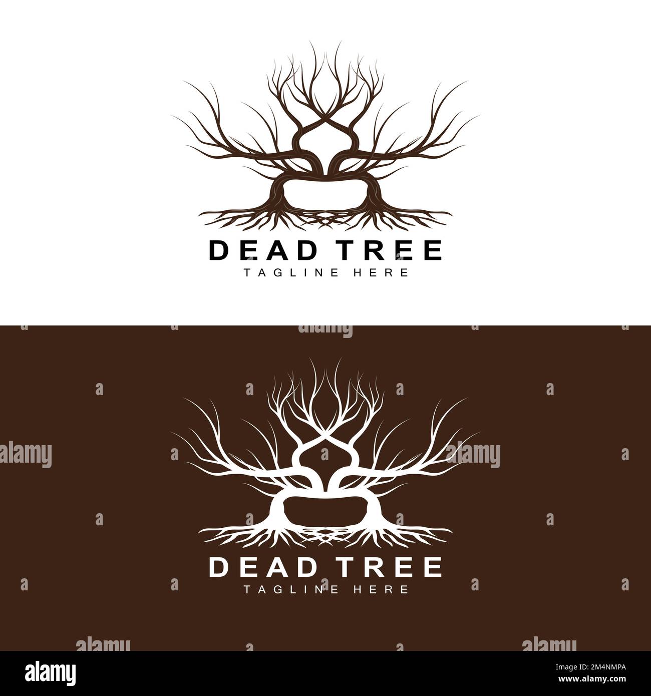 Barren wood Stock Vector Images - Alamy