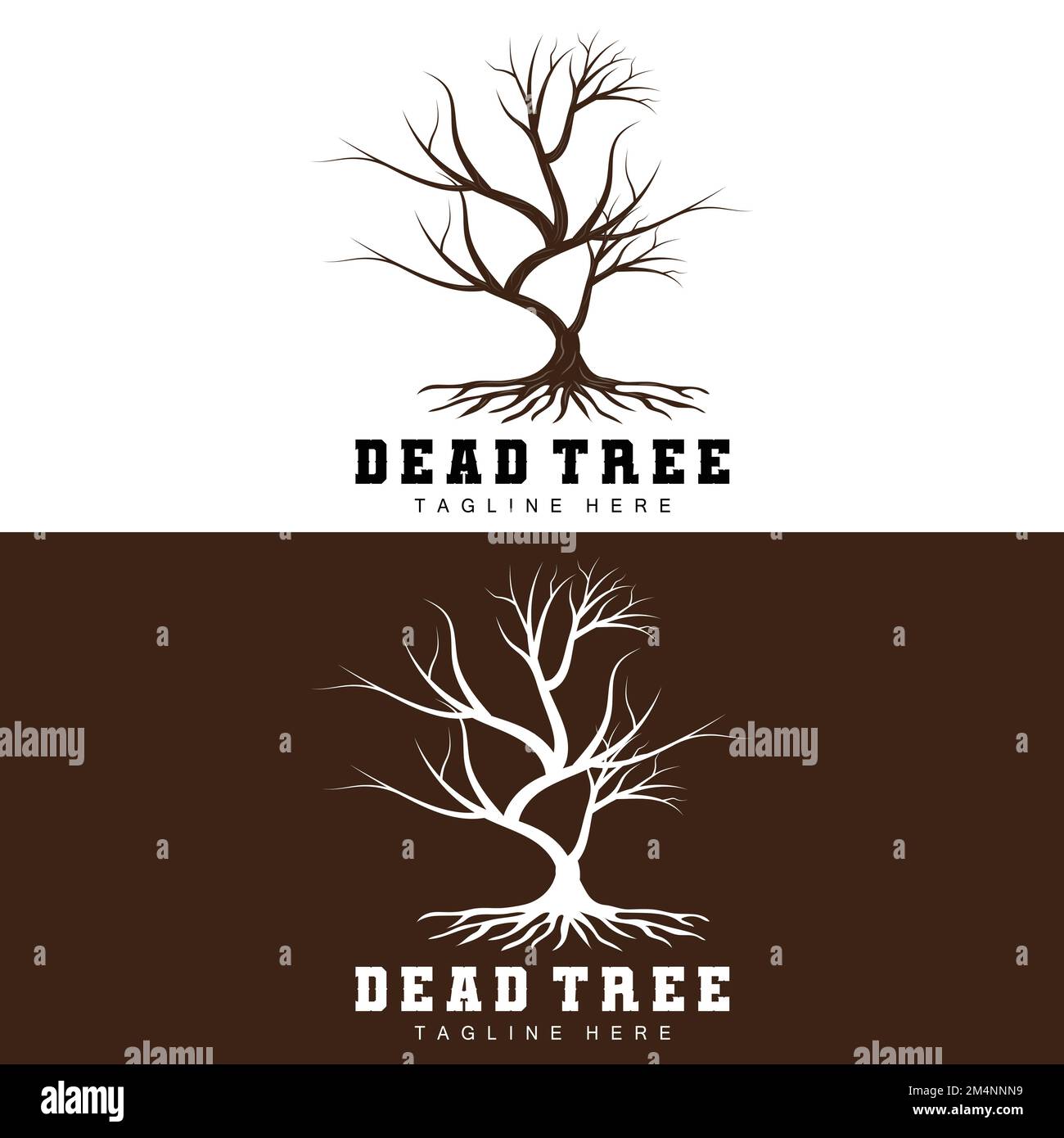 Barren wood Stock Vector Images - Alamy