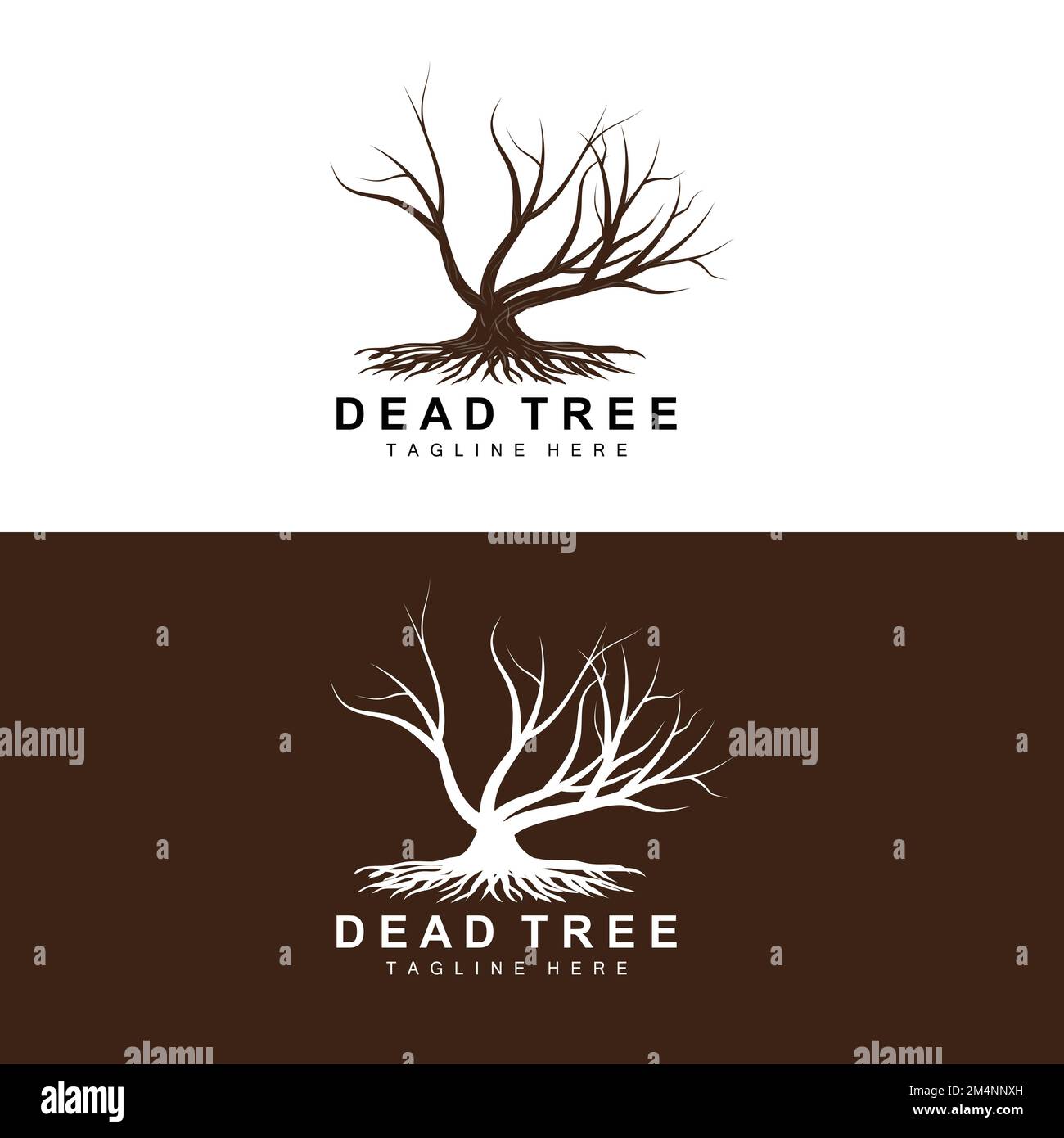 Barren wood Stock Vector Images - Alamy