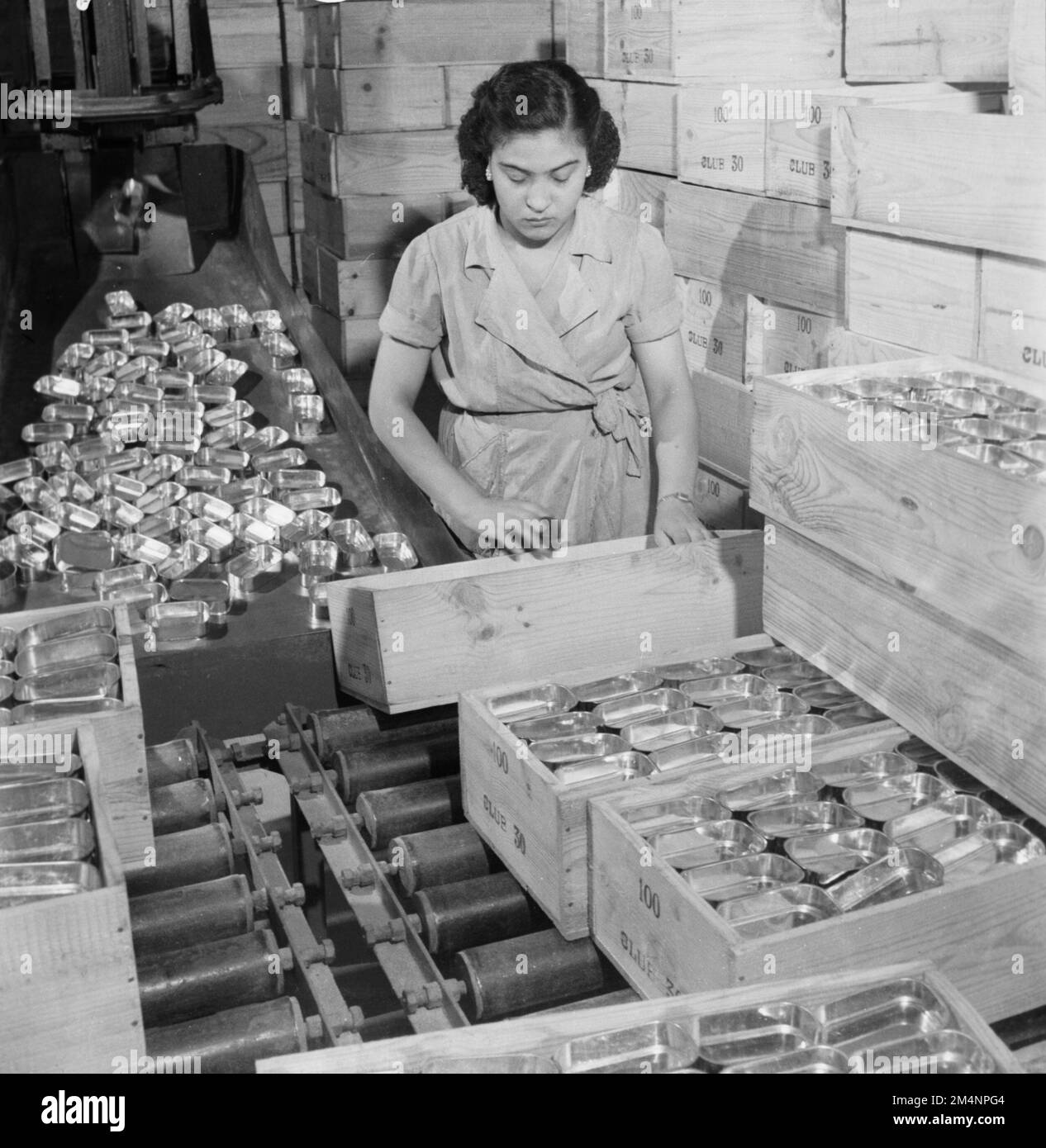 North Africa Pix - Tunis, J. J. Carnaud Company Canning Plant. Photographs of Marshall Plan ...