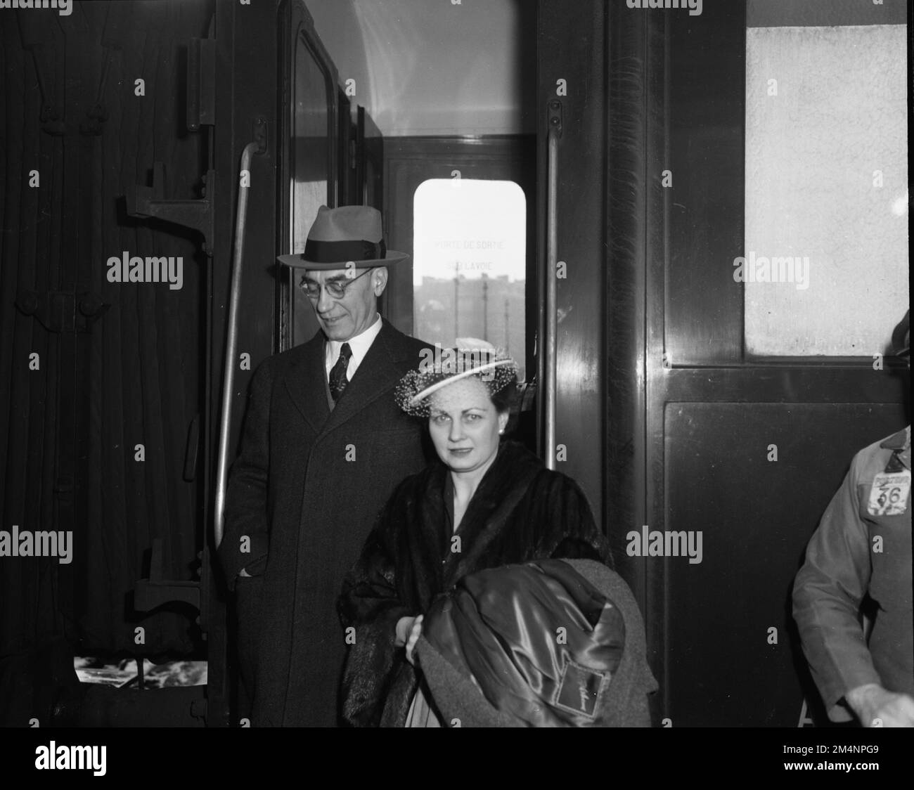 W. H. Draper Arrives in Paris. Photographs of Marshall Plan Programs ...