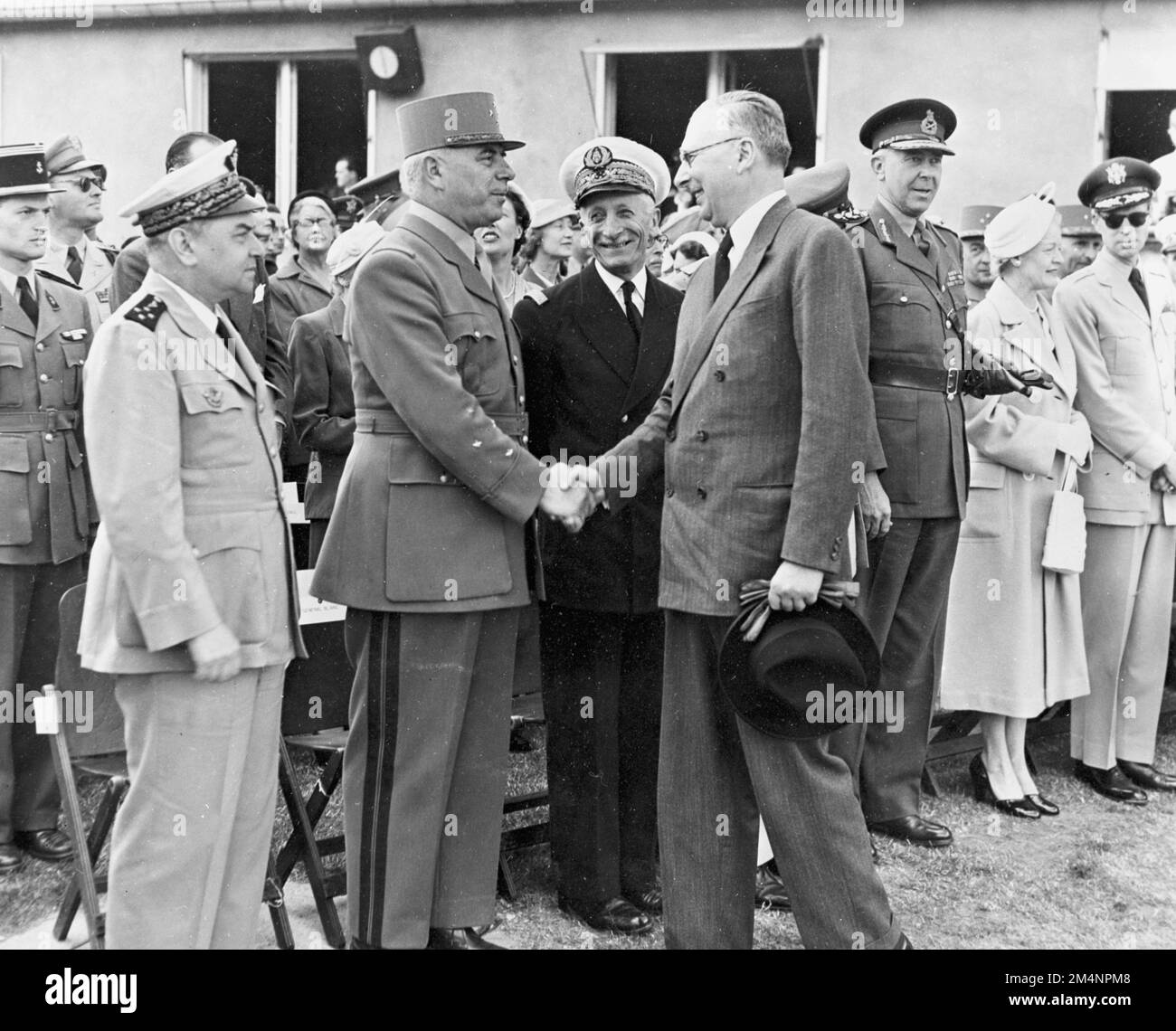 SHAPE Handover Ceremony (Handover of SHAPE Command). Photographs of ...
