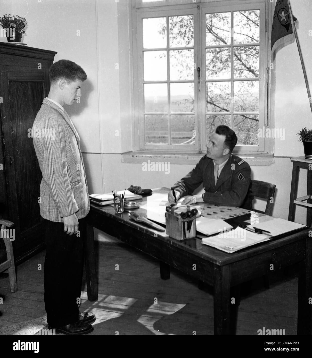 French Army - Training Recruits. Photographs of Marshall Plan Programs ...