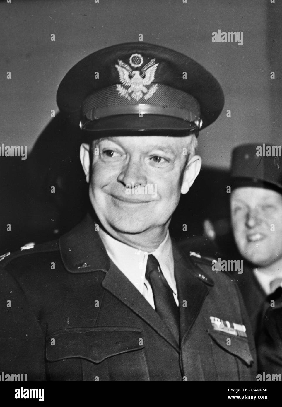 General D. D. Eisenhower's Arrival in Paris. Photographs of Marshall ...