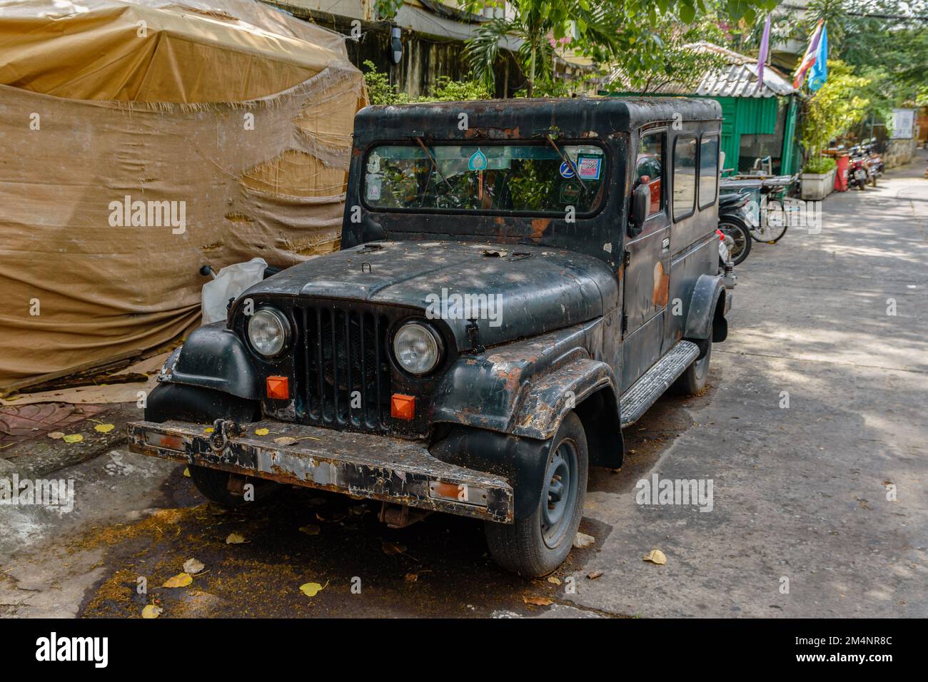 Mahindra Classic Jeep Interior