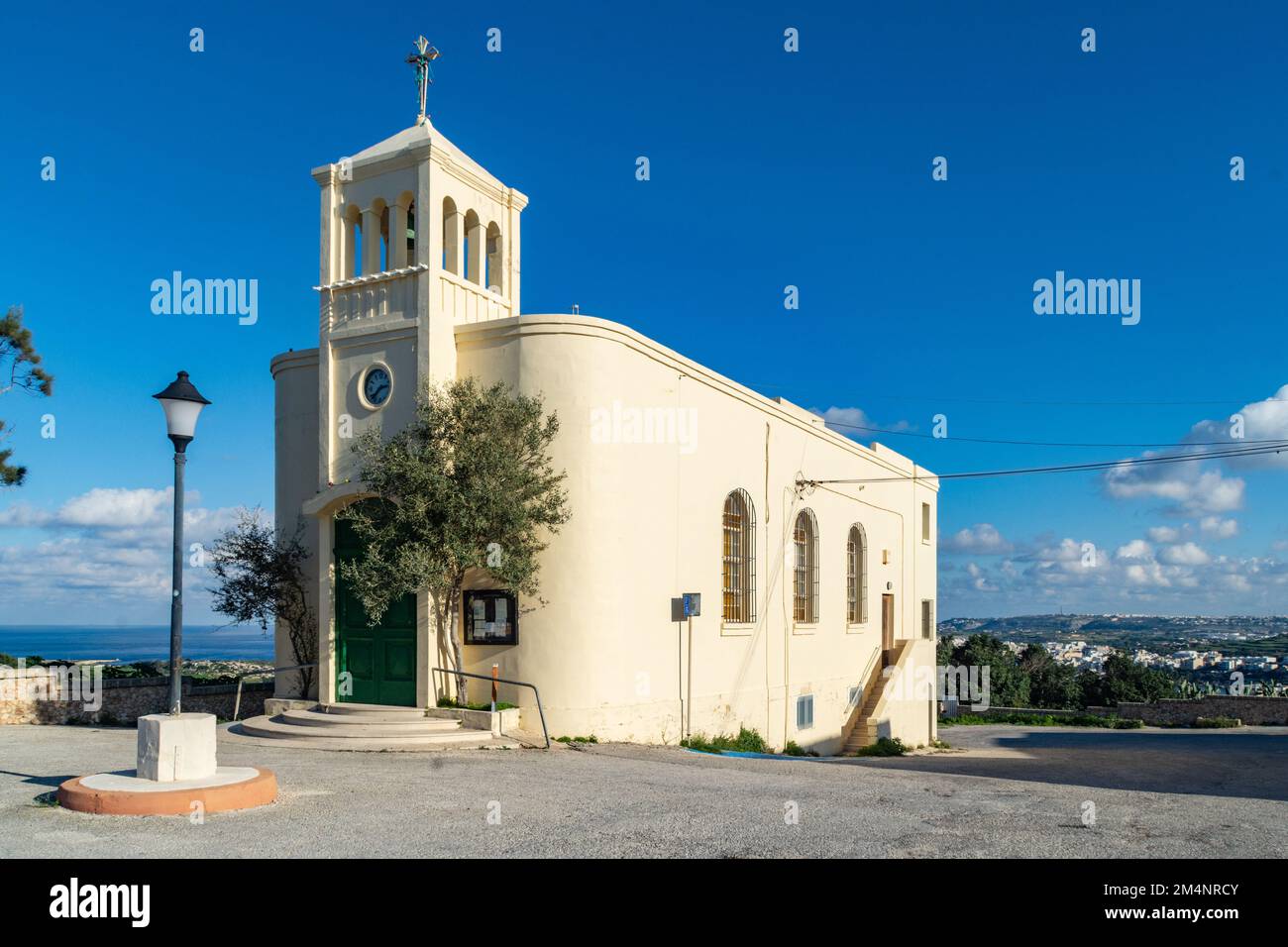 Mellieha, Malta - December 20th 2022: Selmun Chapel Stock Photo - Alamy