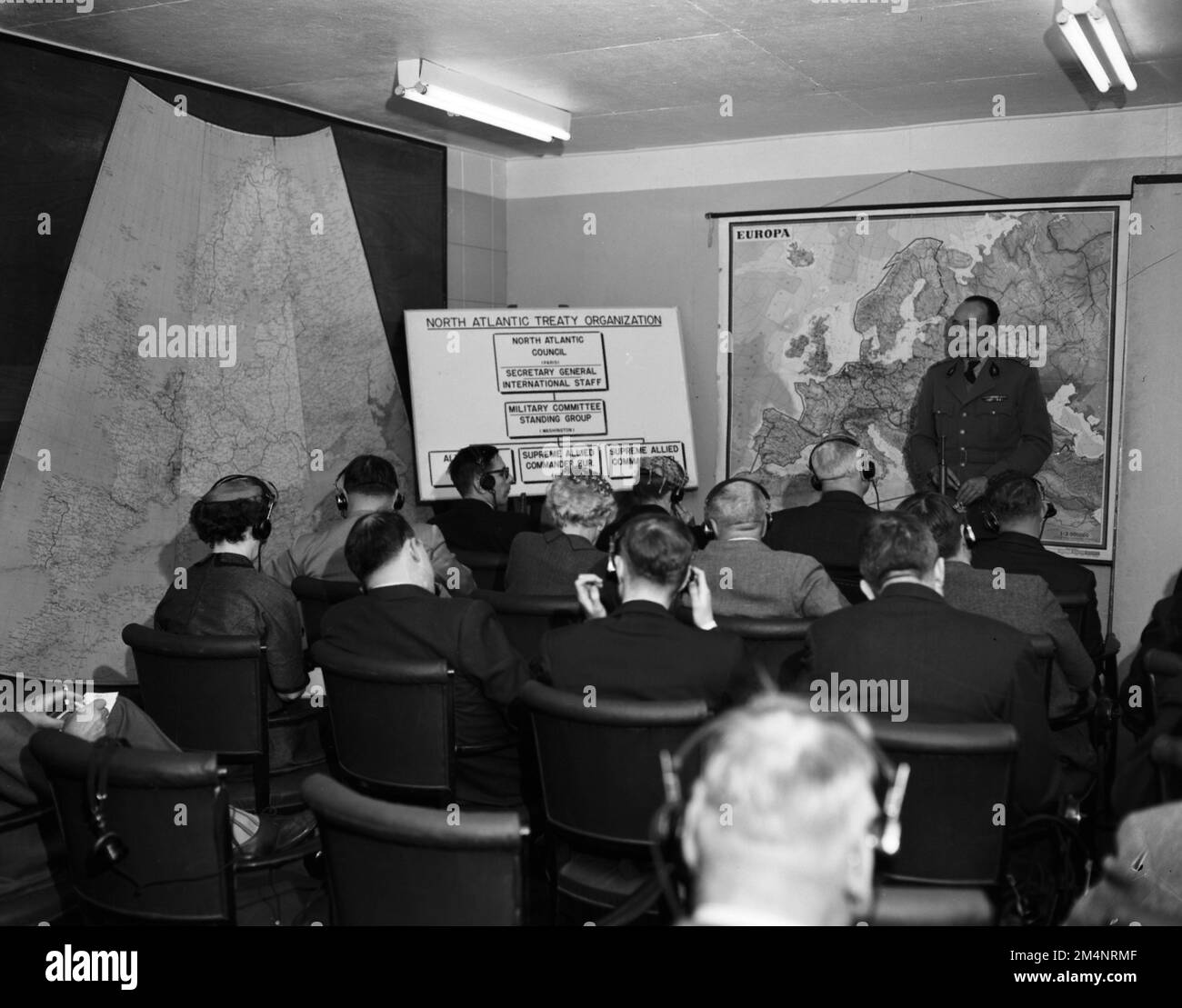 Wick Editors Tour 1955. Photographs of Marshall Plan Programs, Exhibits ...