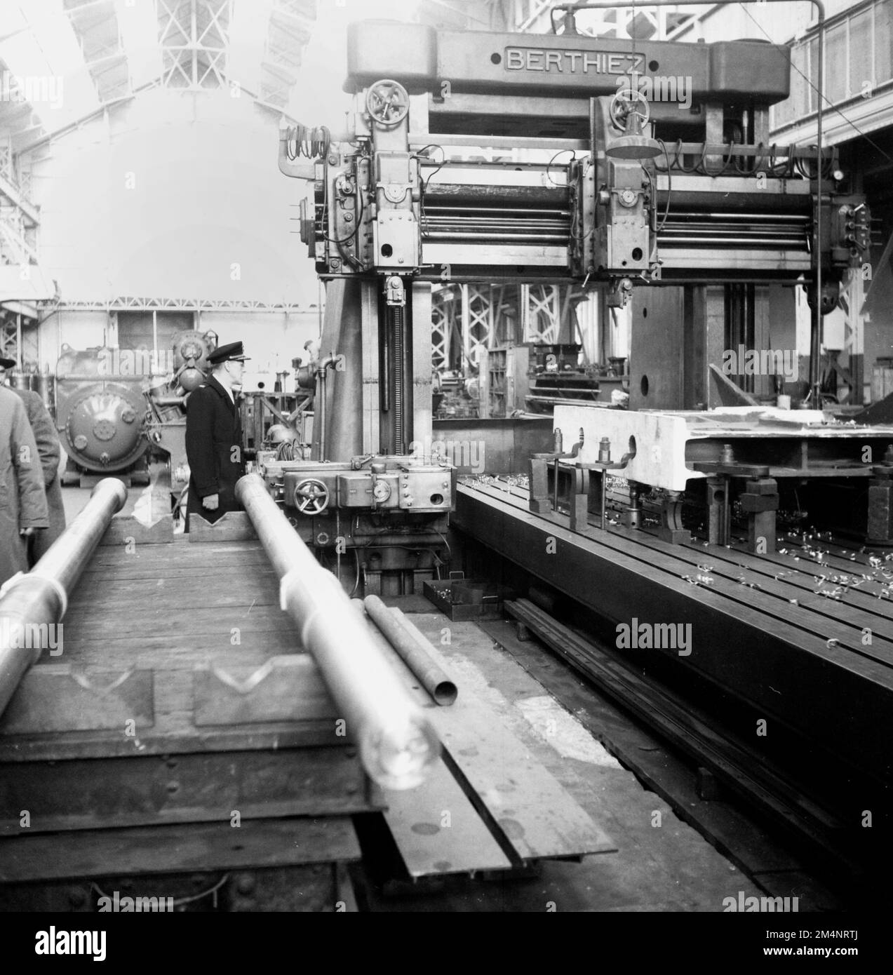 Launching of Sub-Chaser P-5. Photographs of Marshall Plan Programs ...