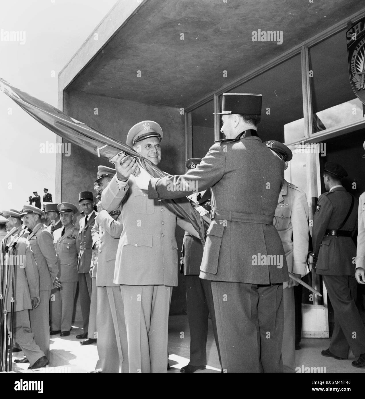 SHAPE Handover Ceremony (Handover of SHAPE Command). Photographs of ...