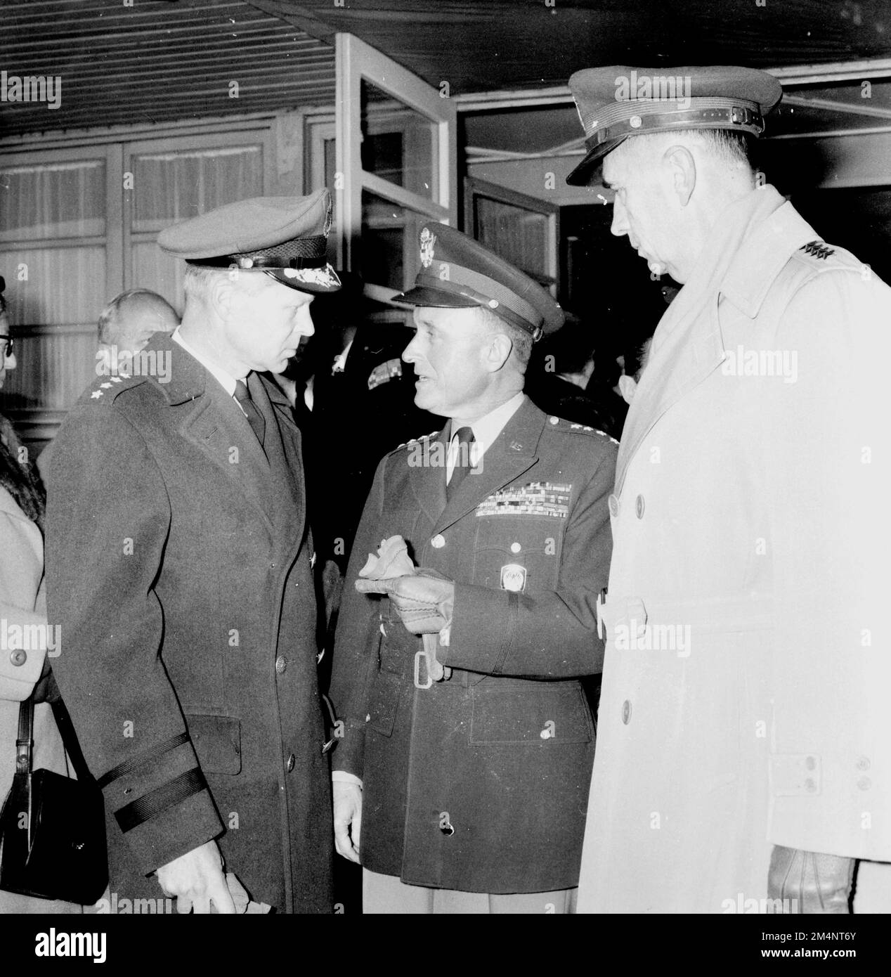 Gen. Norstad Takes over Gruenther's NATO Post. Photographs of Marshall ...