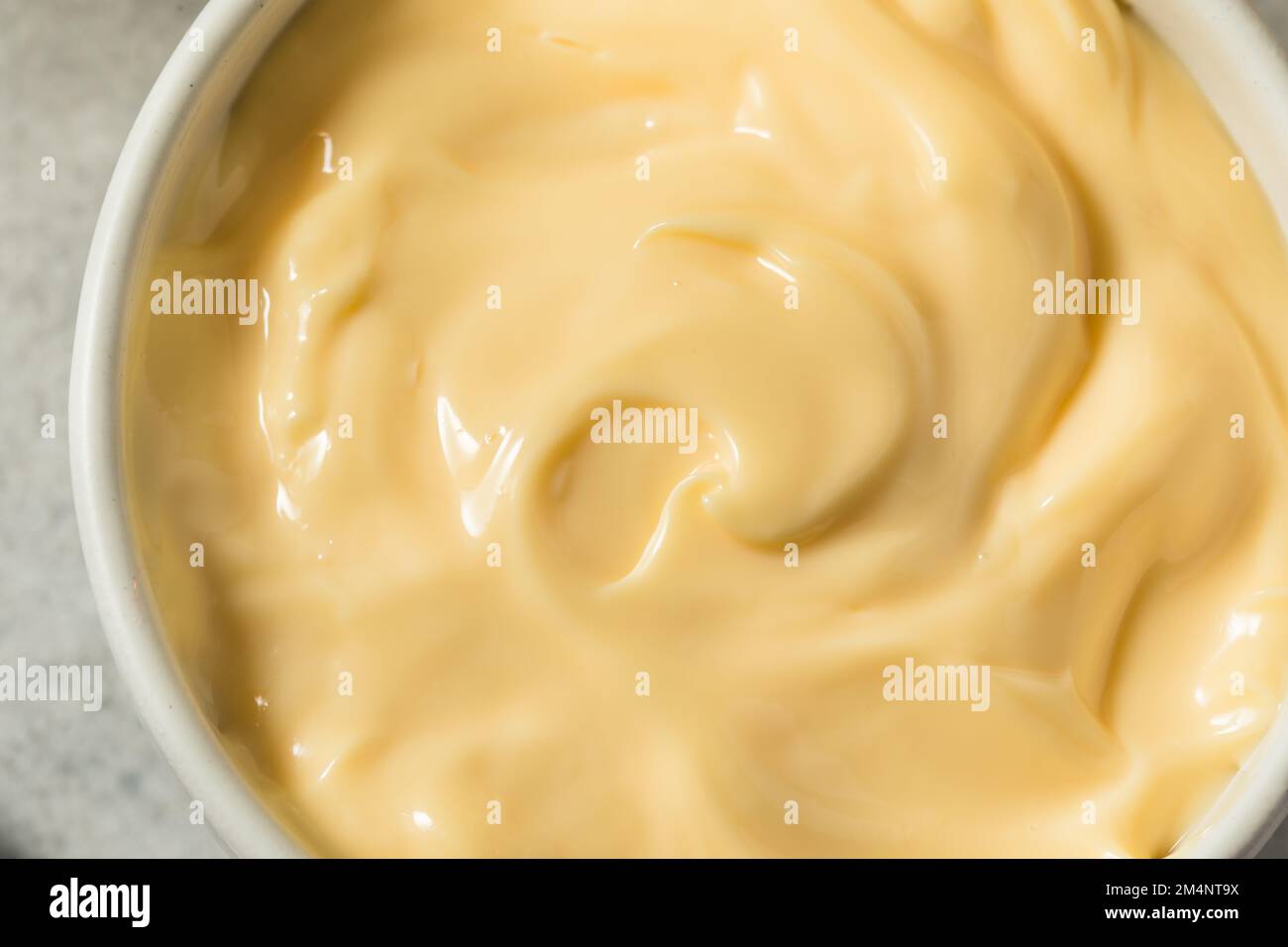 Homemade Organic Asian Japanese Mayo in a Bowl Stock Photo - Alamy