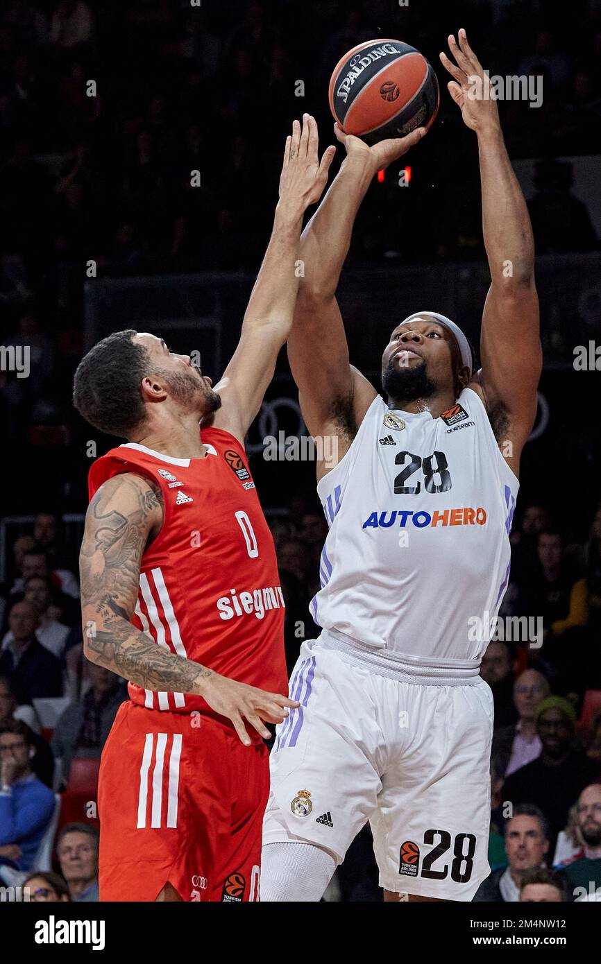 2022/23 EuroLeague | FC Bayern München vs Real Madrid. WEILER-BABB Nick ...