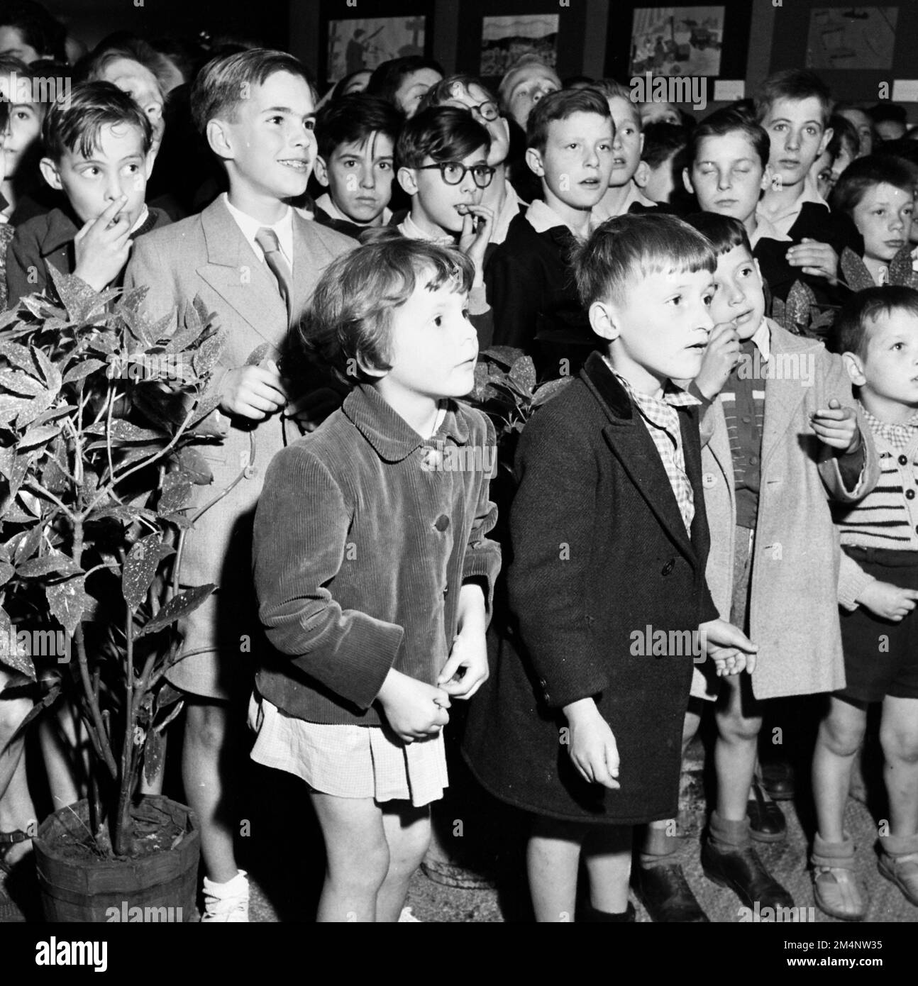 Children Art Contest. Photographs of Marshall Plan Programs, Exhibits ...