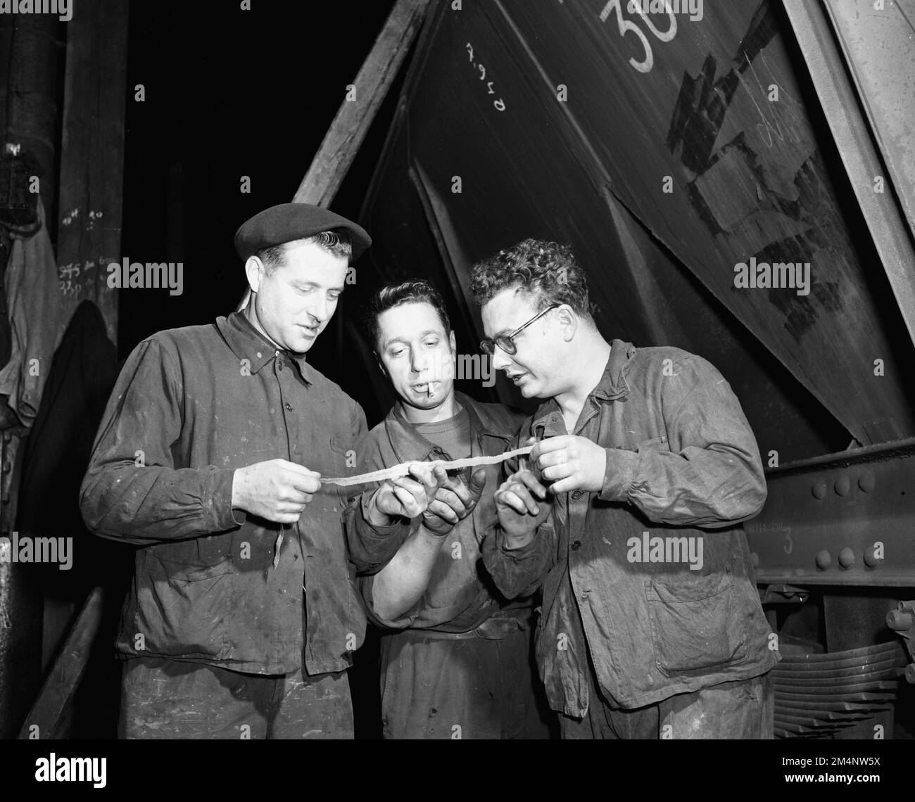 Labor - Force Ouvriere Workers at Home. Photographs of Marshall Plan ...