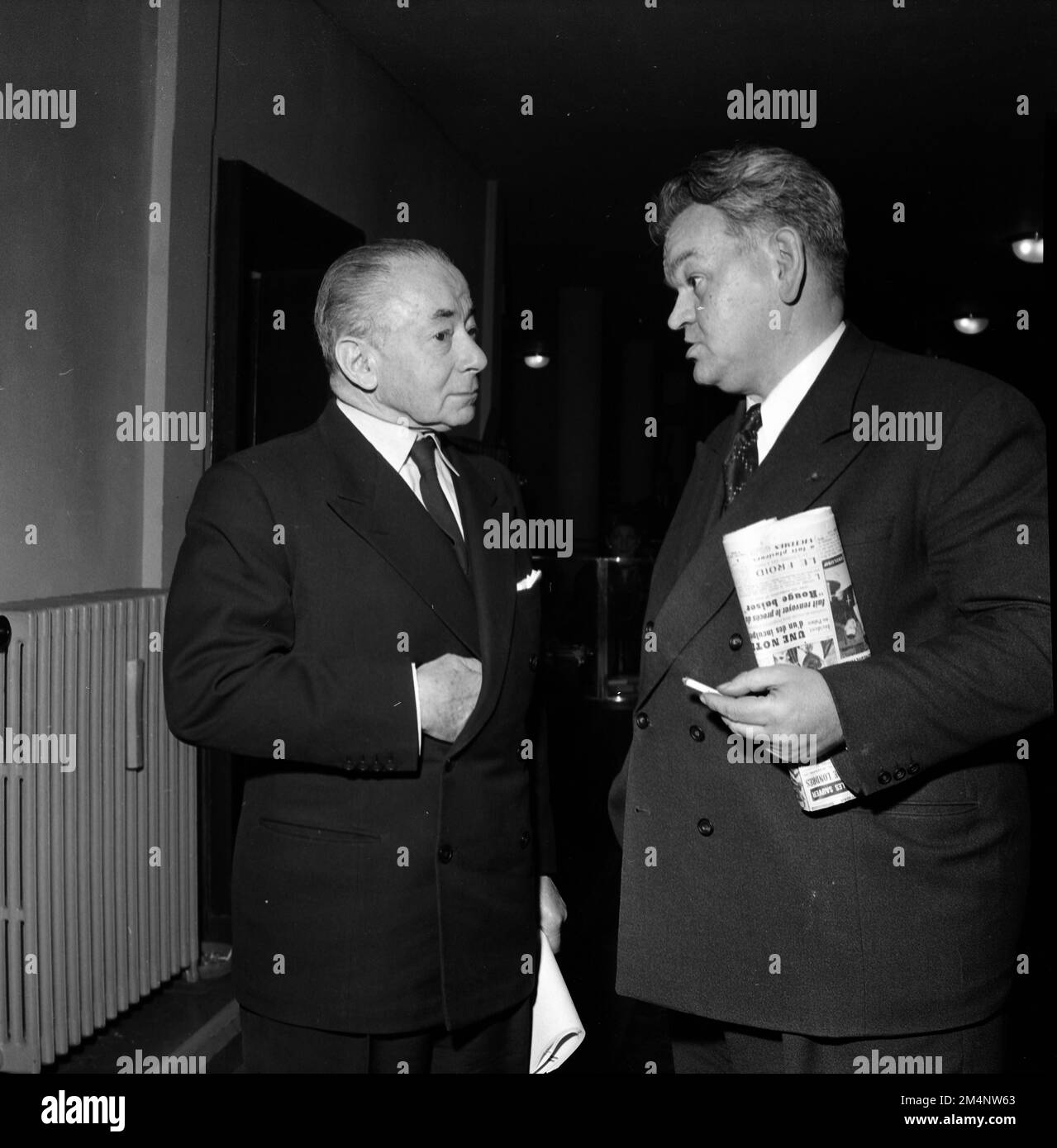 SHAPE Service Womoan Attend Film Premiere. Photographs of Marshall Plan ...