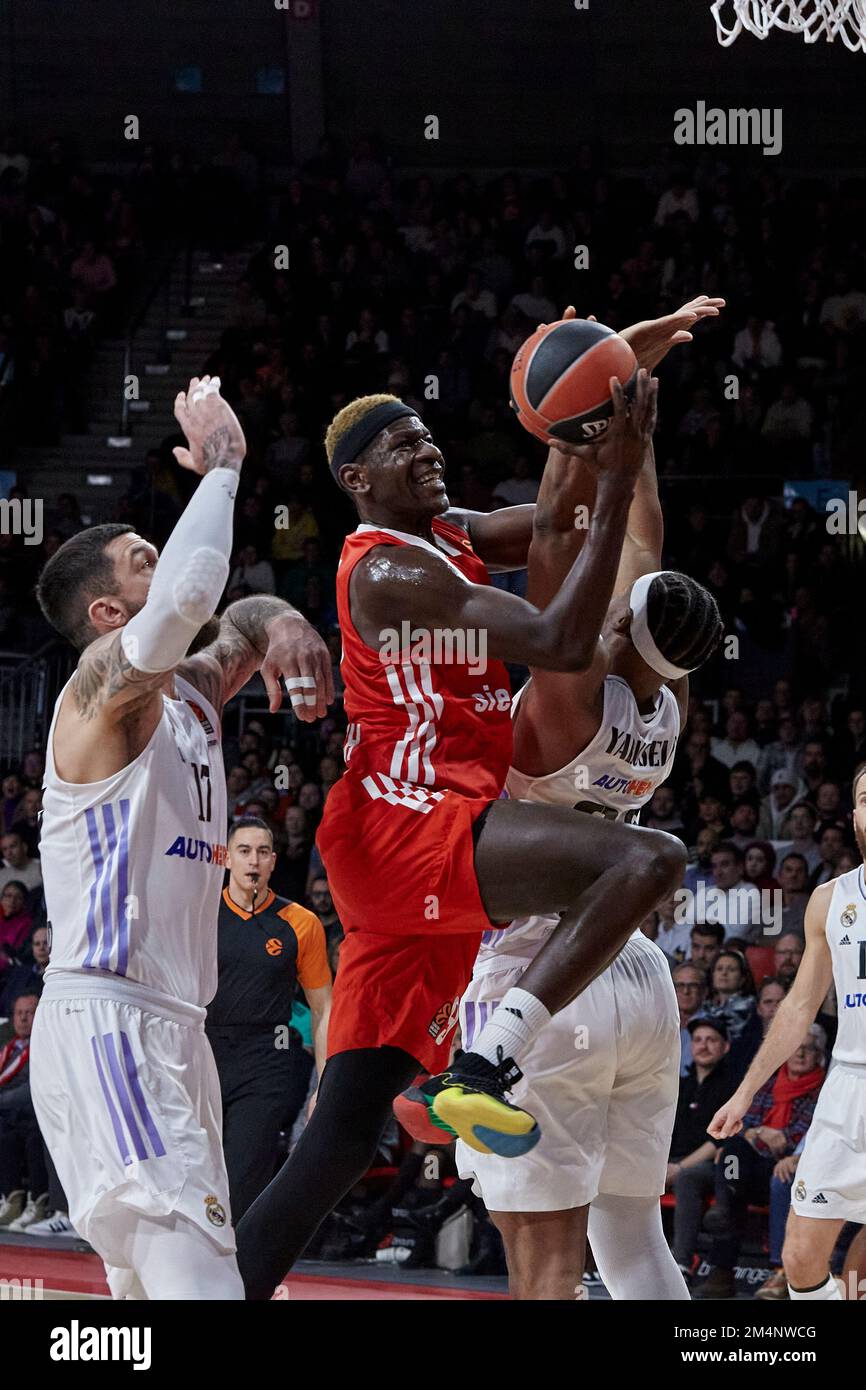 2022/23 EuroLeague | FC Bayern München vs Real Madrid. BONGA Isaac (FC Bayern München FCBB09 ...