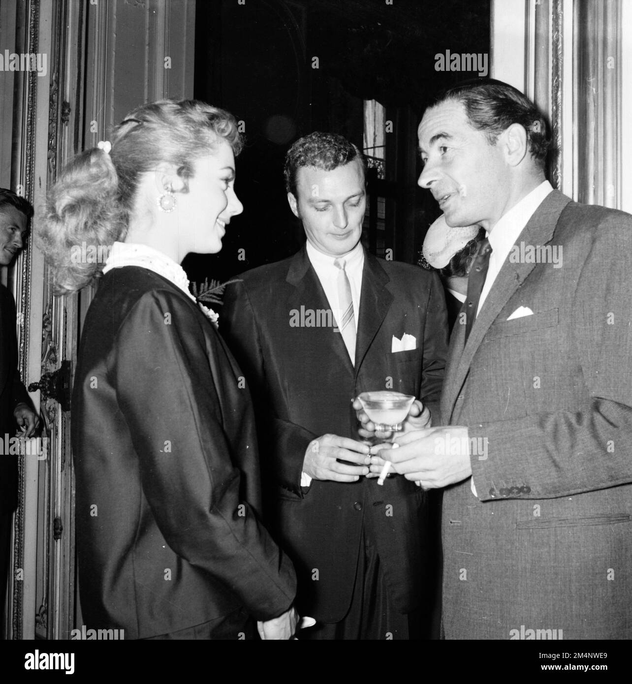 "Oklahoma" Actors at France-Amerique. Photographs of Marshall Plan ...