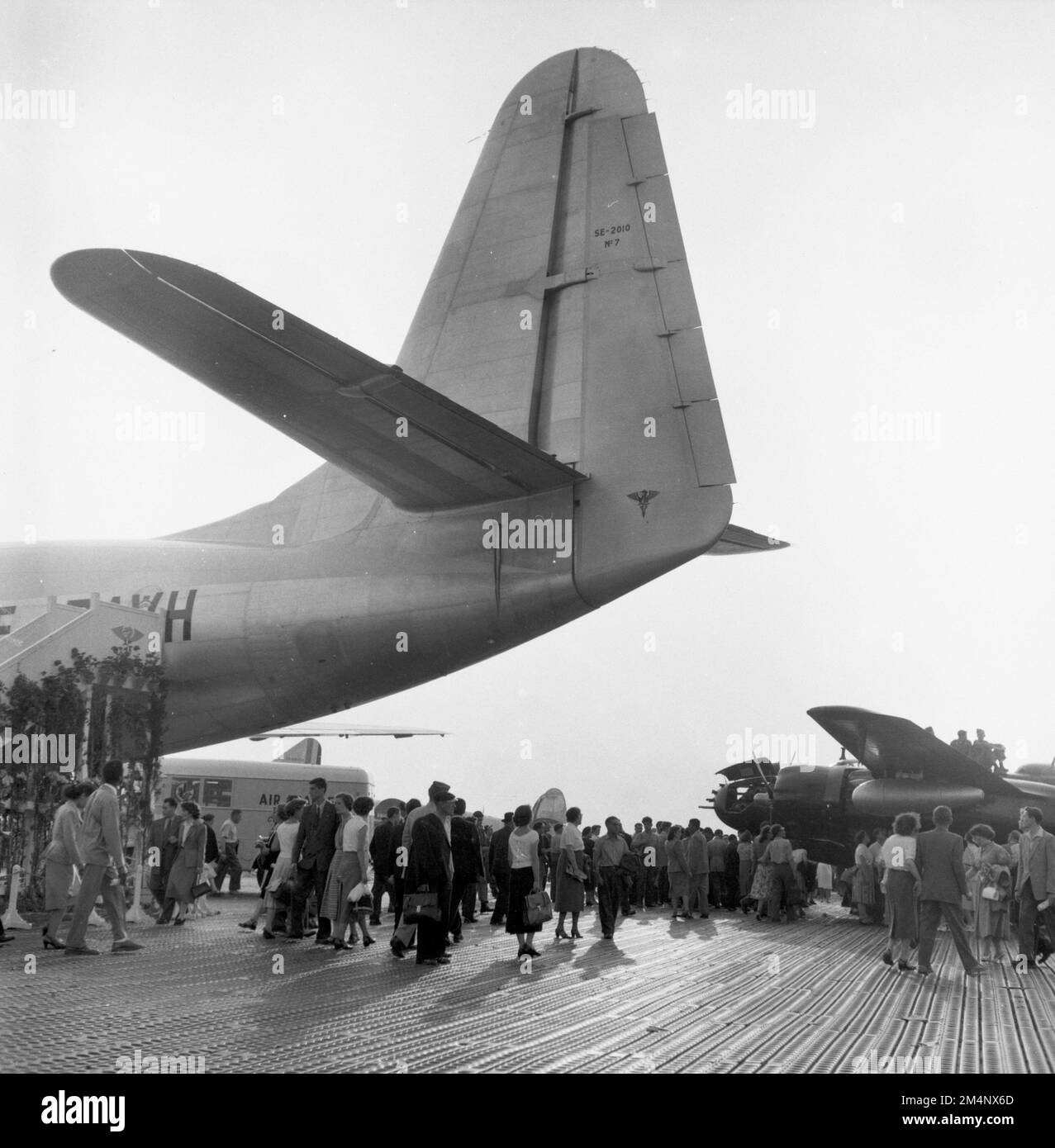 Paris International Air Show 1953. Photographs of Marshall Plan ...