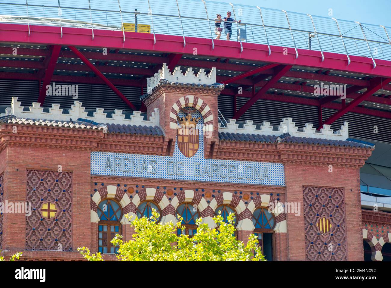 Arenas de Barcelona shopping centre at Placa d'Espanya, Barcelona ...