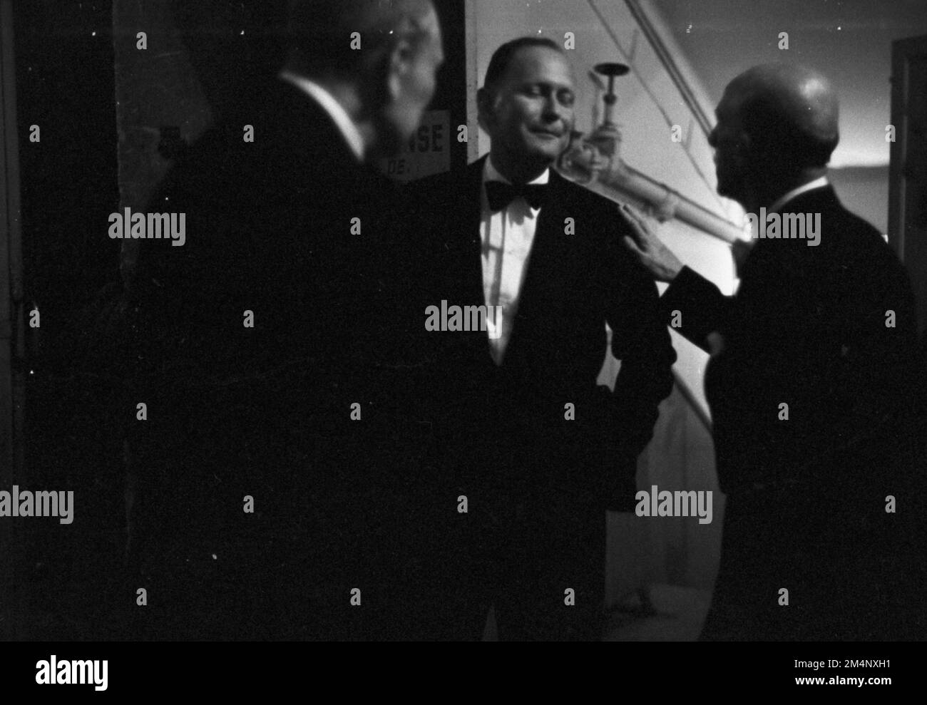 New York Philharmonic Orchestra in Paris and reception. Photographs of ...