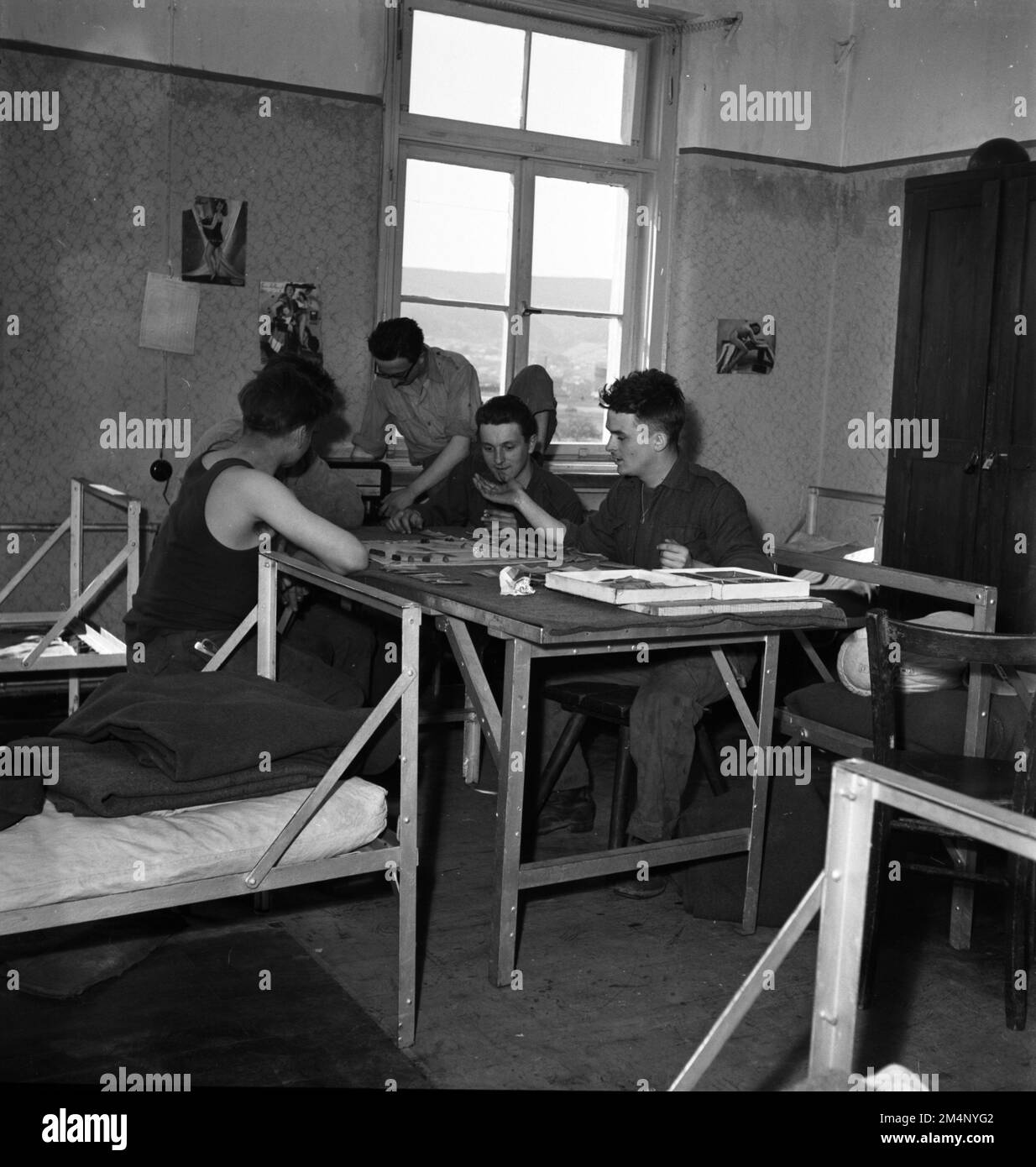 French Army - Training Recruits. Photographs of Marshall Plan Programs ...
