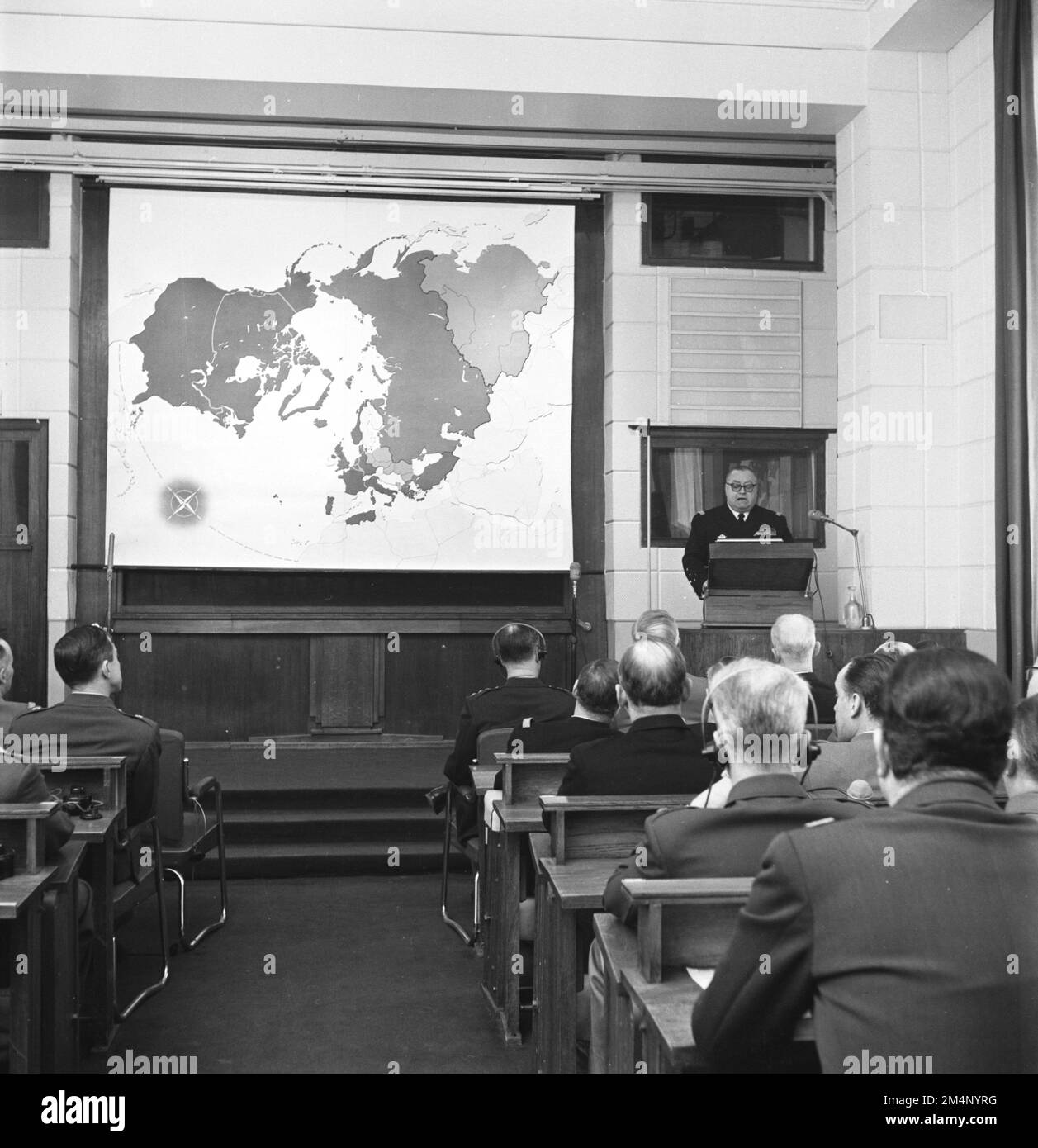 NATO Defense College, Ecole Militaire. Photographs of Marshall Plan ...