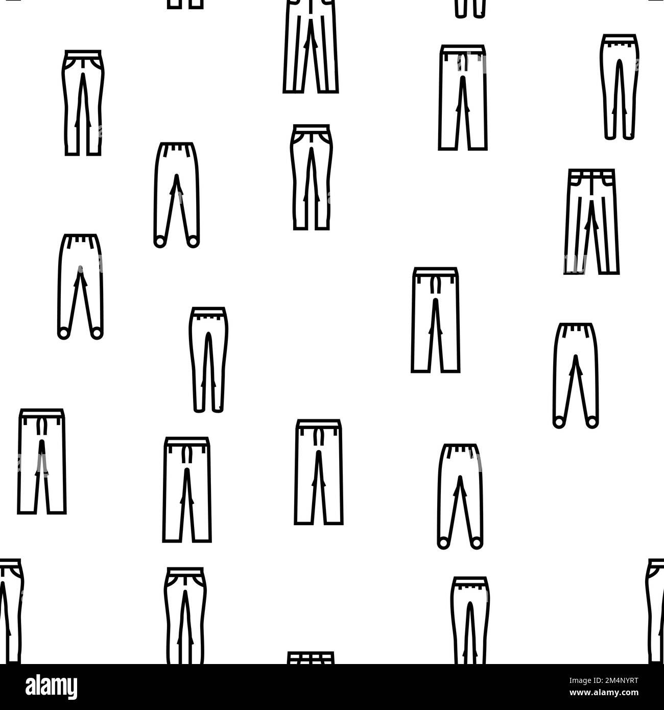 Seamless pants mockup hi-res stock photography and images - Alamy