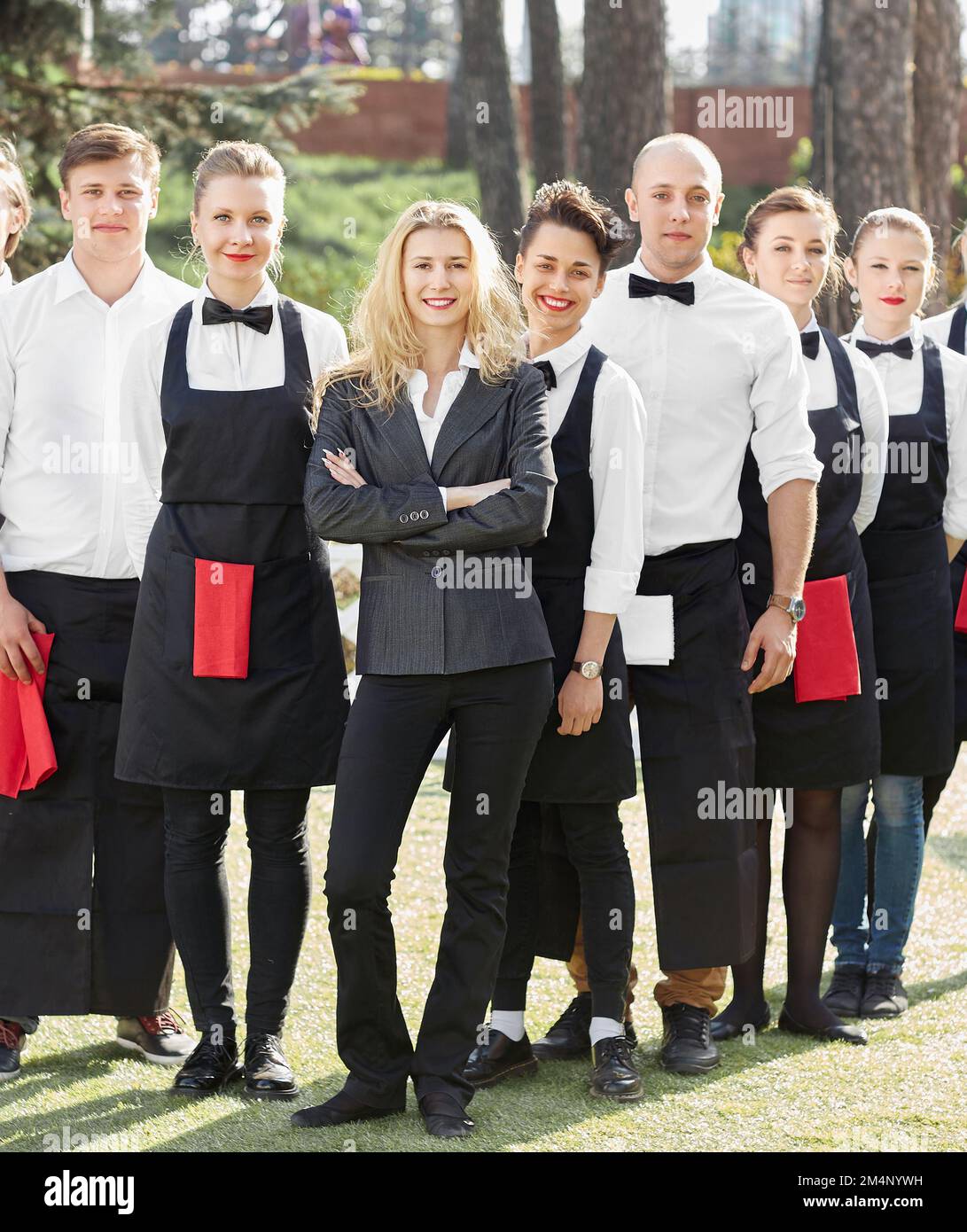 Hotel staff hospitality employee hi-res stock photography and images ...