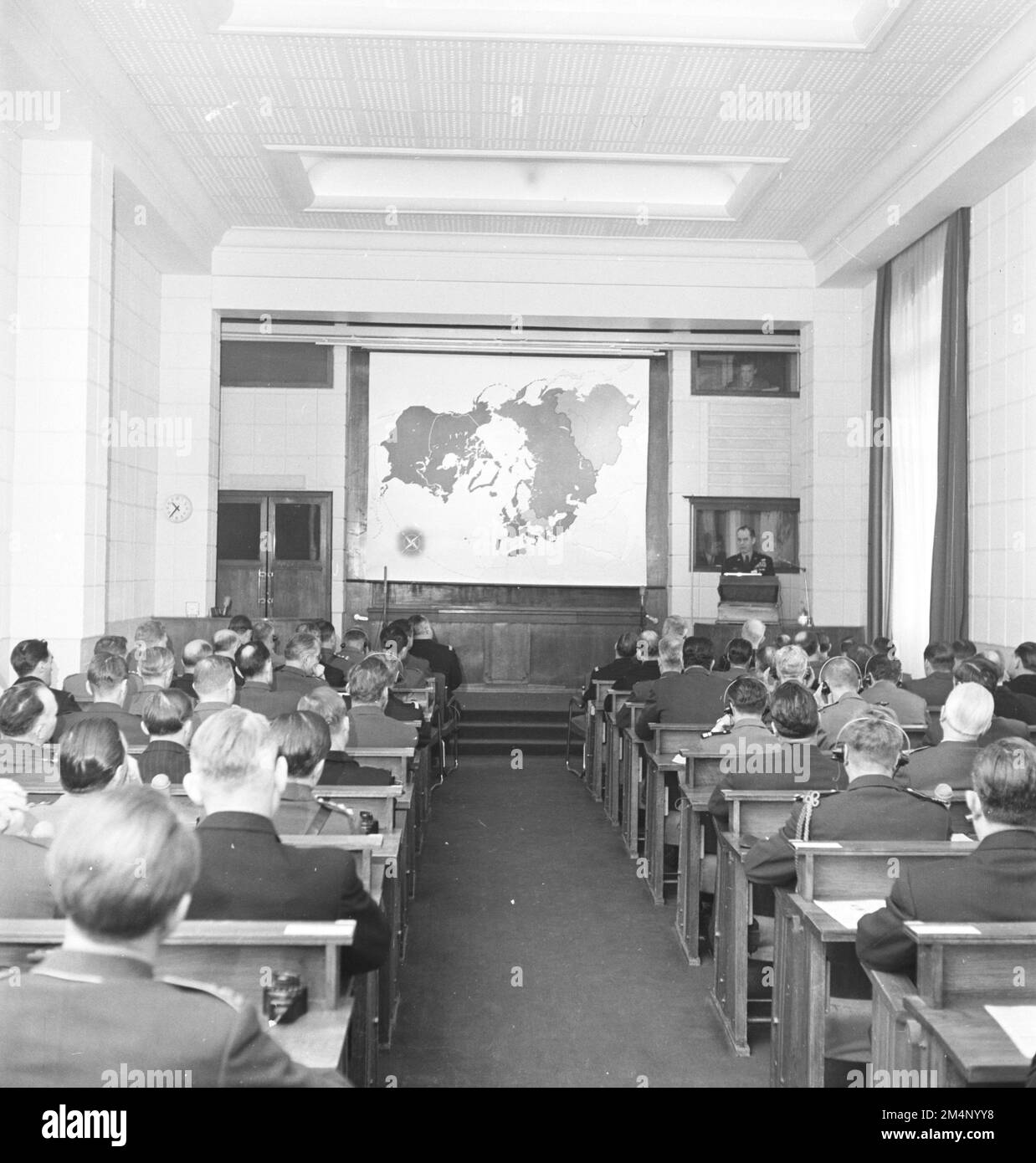 NATO Defense College, Ecole Militaire. Photographs of Marshall Plan ...