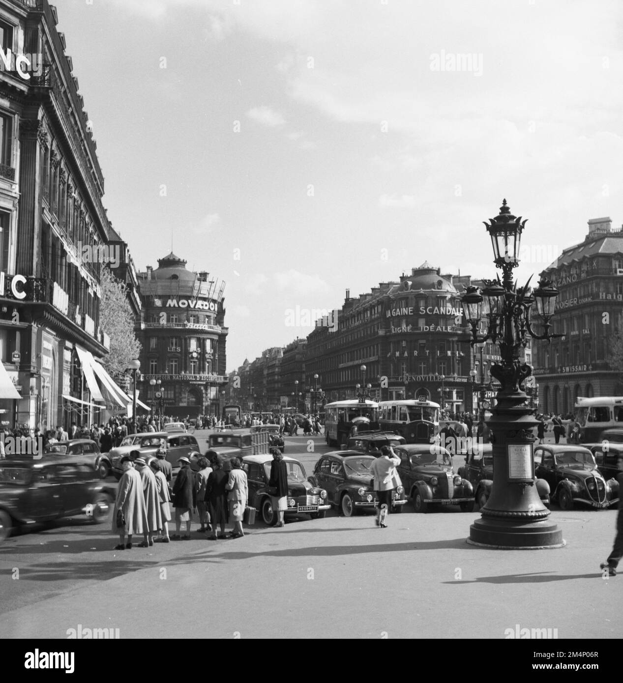 Paris Scenes (Rue de la Paix, Opera House). Photographs of Marshall ...