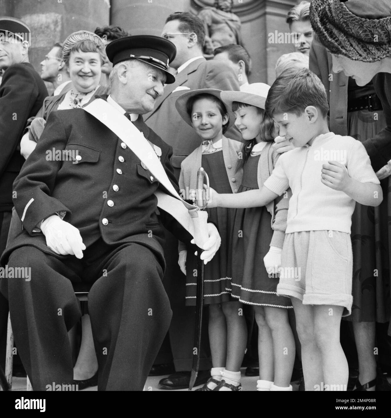 Sergeant Kelly Ceremony. Photographs of Marshall Plan Programs ...