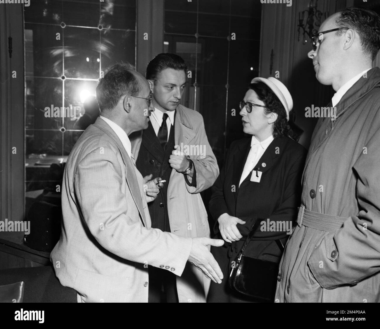 All-Labor Collective Bargaining Team Returns. Photographs of Marshall ...