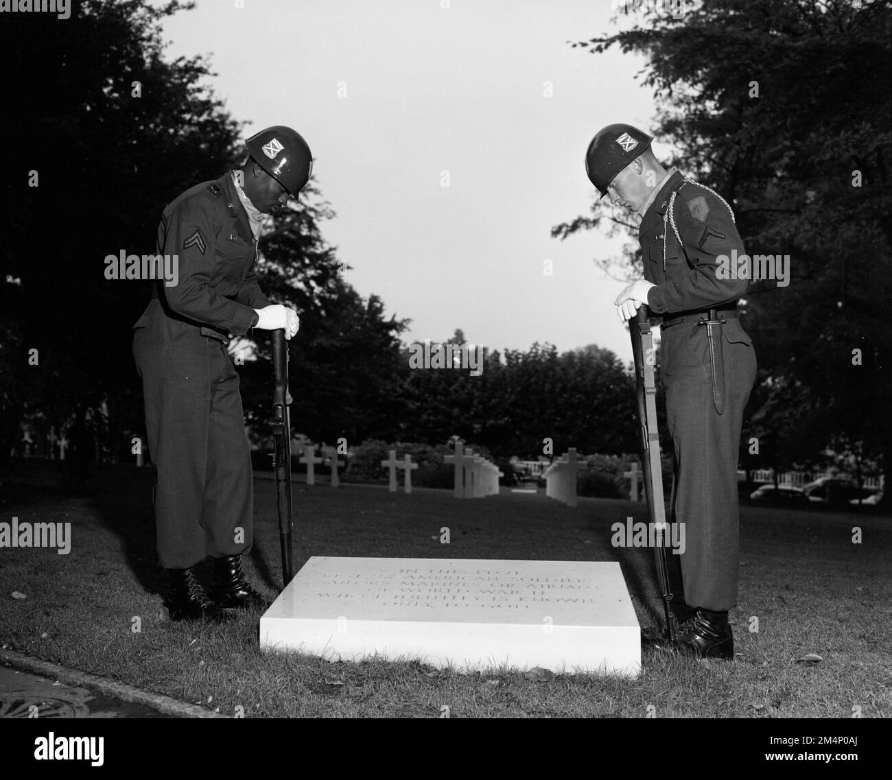 Inauguration of American War Memorial, Suresnes. Photographs of ...
