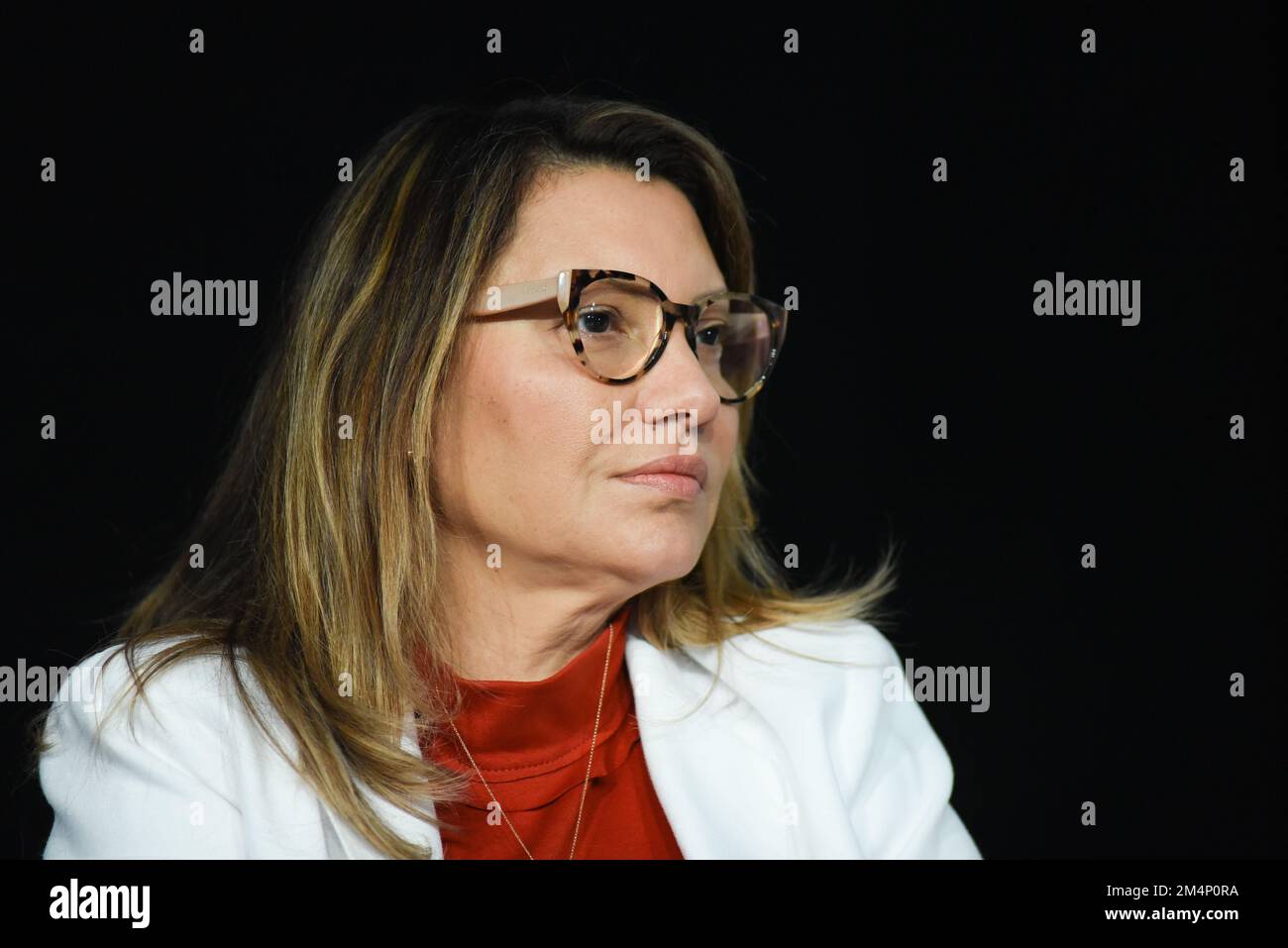 In the photo, First Lady, Janja Lula da Silva.President elected Luiz ...