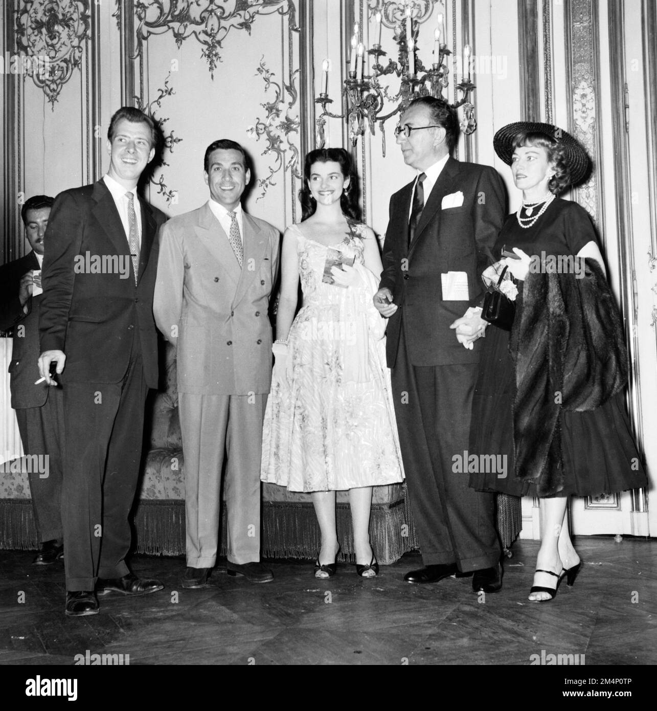 "Oklahoma" Actors at France-Amerique. Photographs of Marshall Plan ...