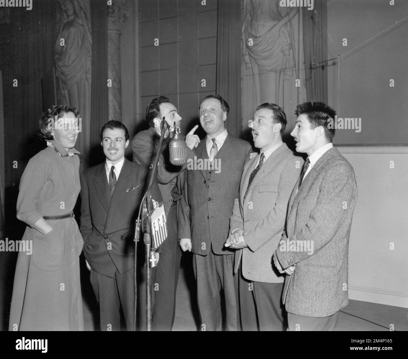 Swedish Radio Show- "The Window". Photographs of Marshall Plan Programs ...