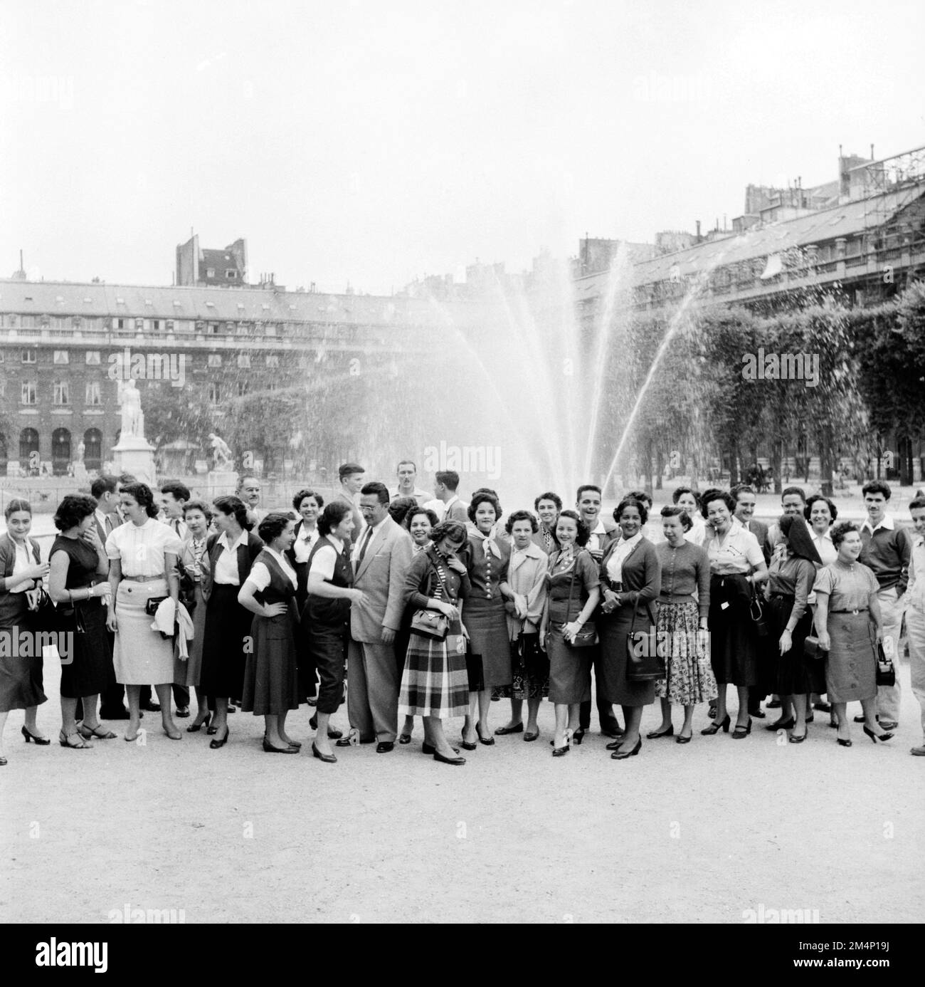 Puerto Rican Students in Paris. Photographs of Marshall Plan Programs ...