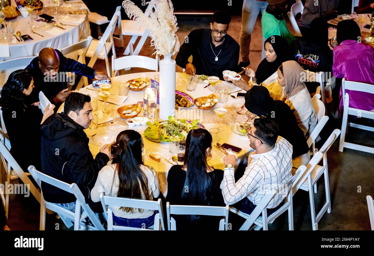 Npo good vibes dinner hi-res stock photography and images - Alamy