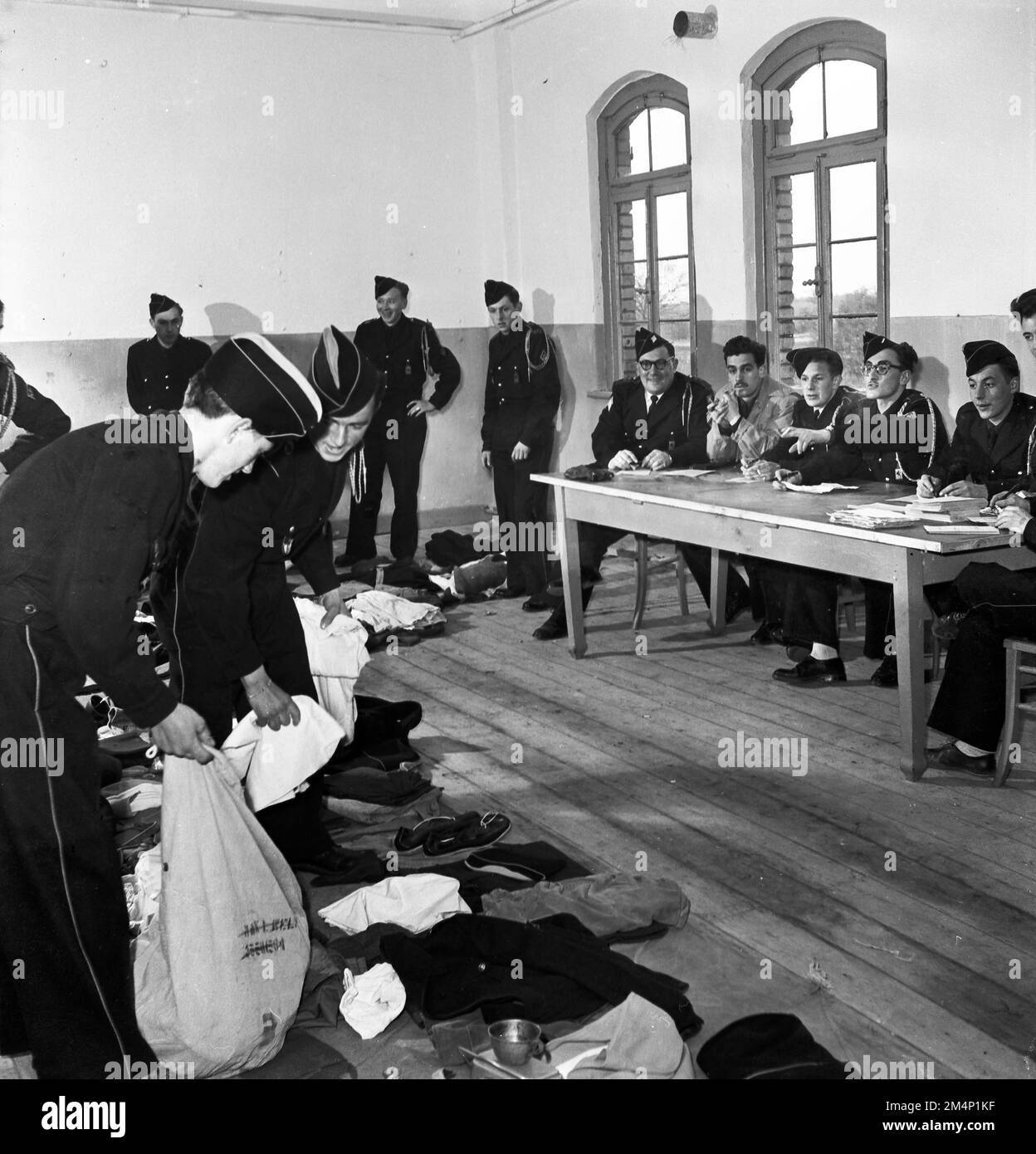 French Army - Training Recruits. Photographs of Marshall Plan Programs ...